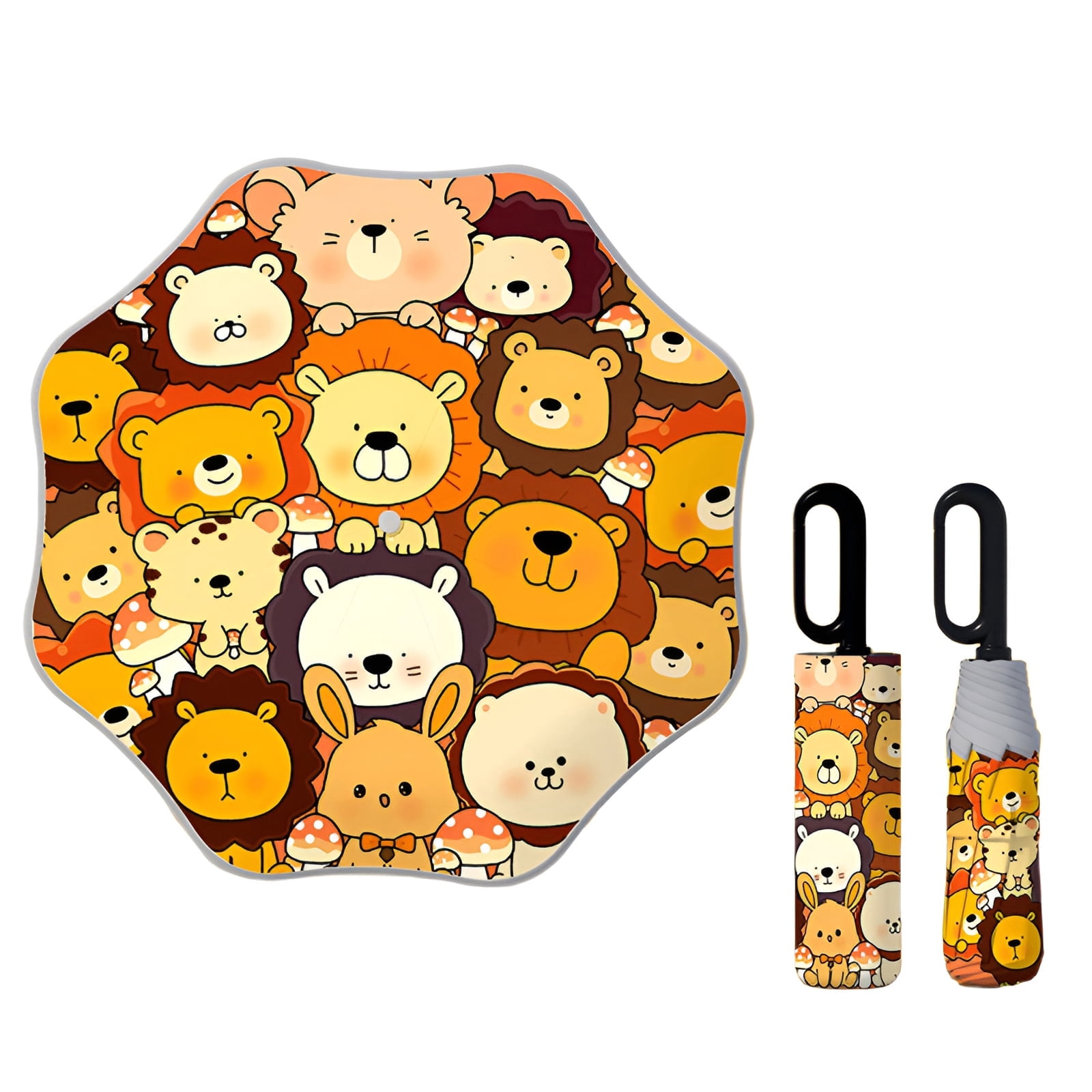 GASTROPOD Kids Umbrella,Cute Fun Umbrella Mini Umbrella,Unique Animal ...