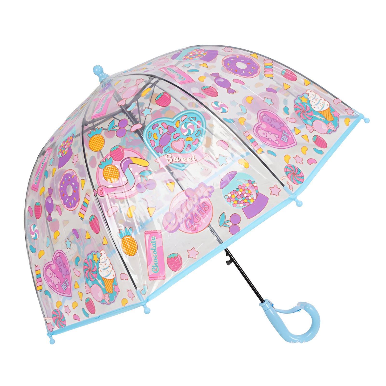 GASTROPOD Kids Umbrella,Fun and Playful Umbrella for Kids,Light Blue ...