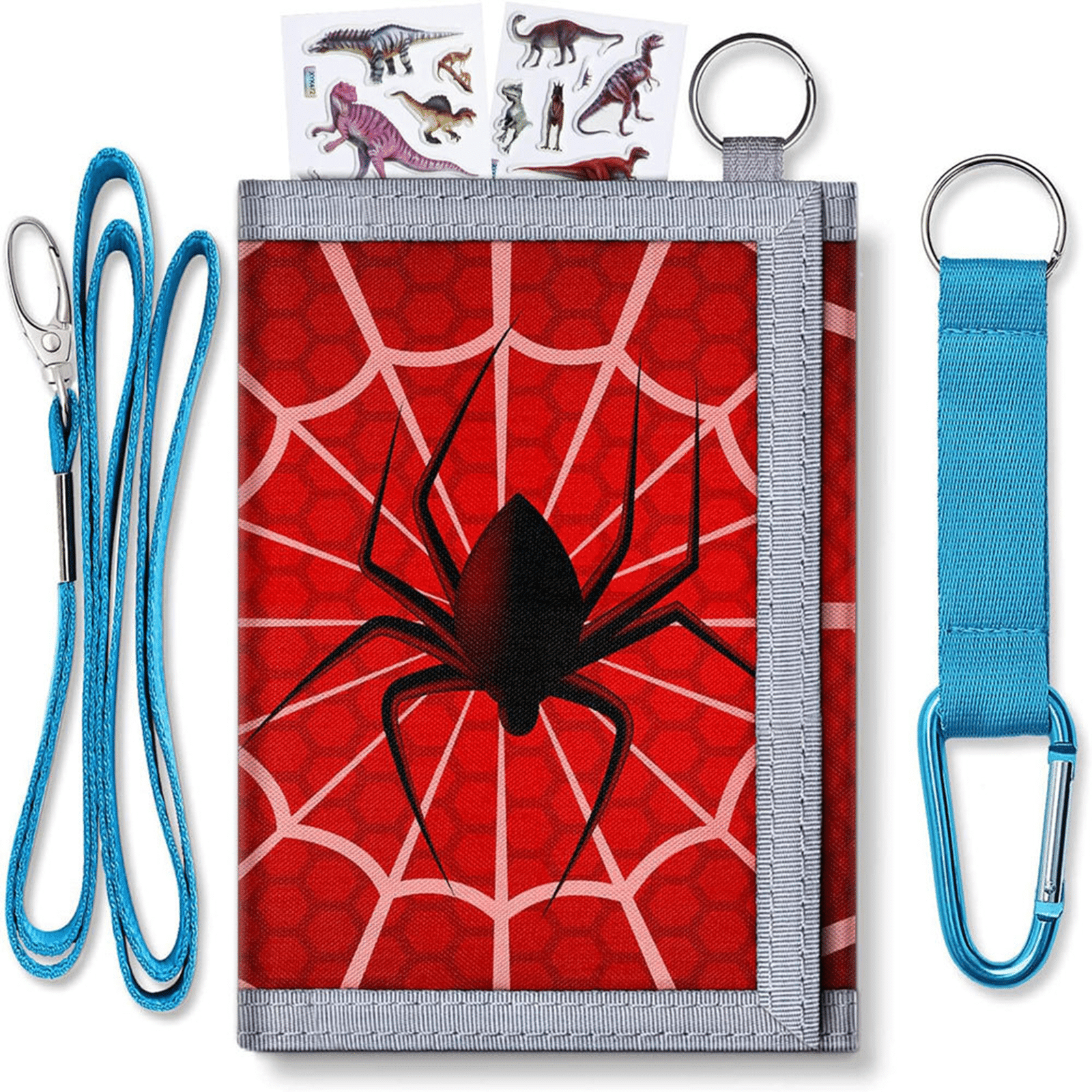 GASTROPOD Kids Wallet,Practical Boys Wallet with Secure Hook-and-Loop ...