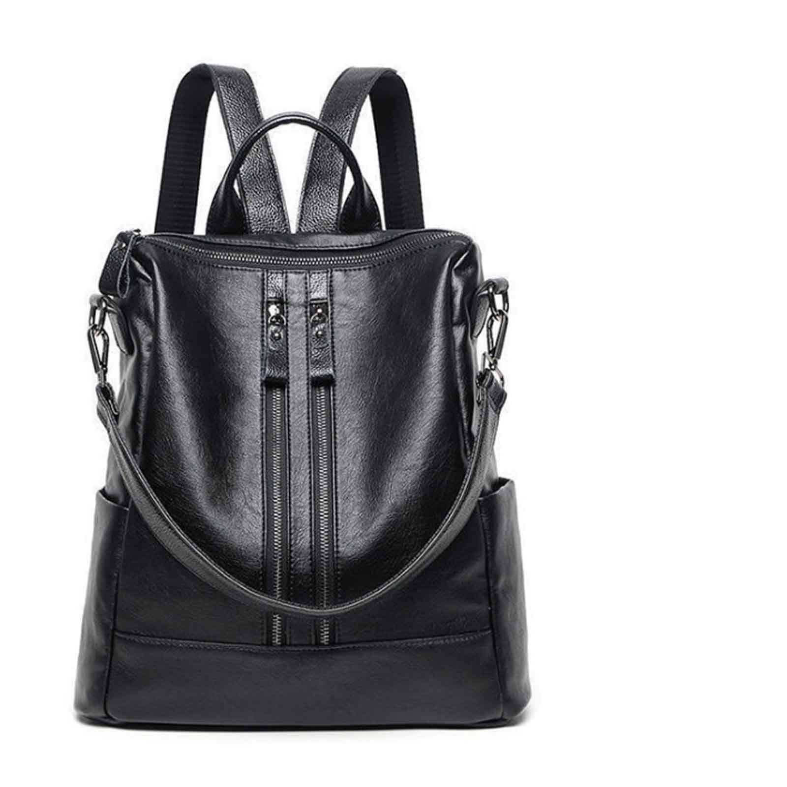 GASTROPOD Leather Backpack,Easy Access Waterproof Backpack,Outdoor ...