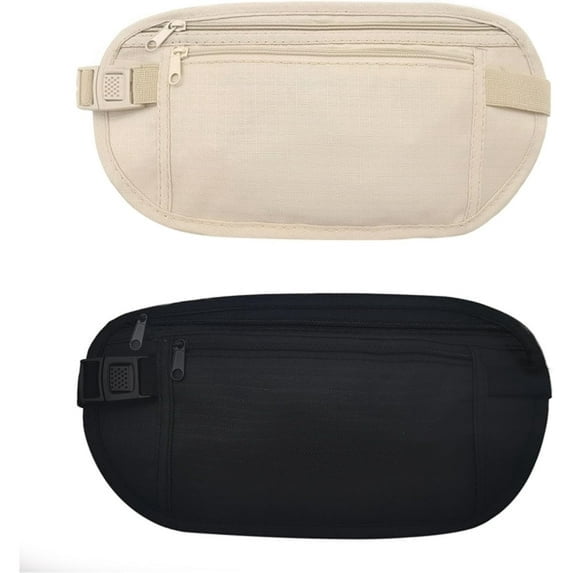 GASTROPOD Money Belt,Nylon Fanny Pack Hidden Belt Bag with Rfid ...