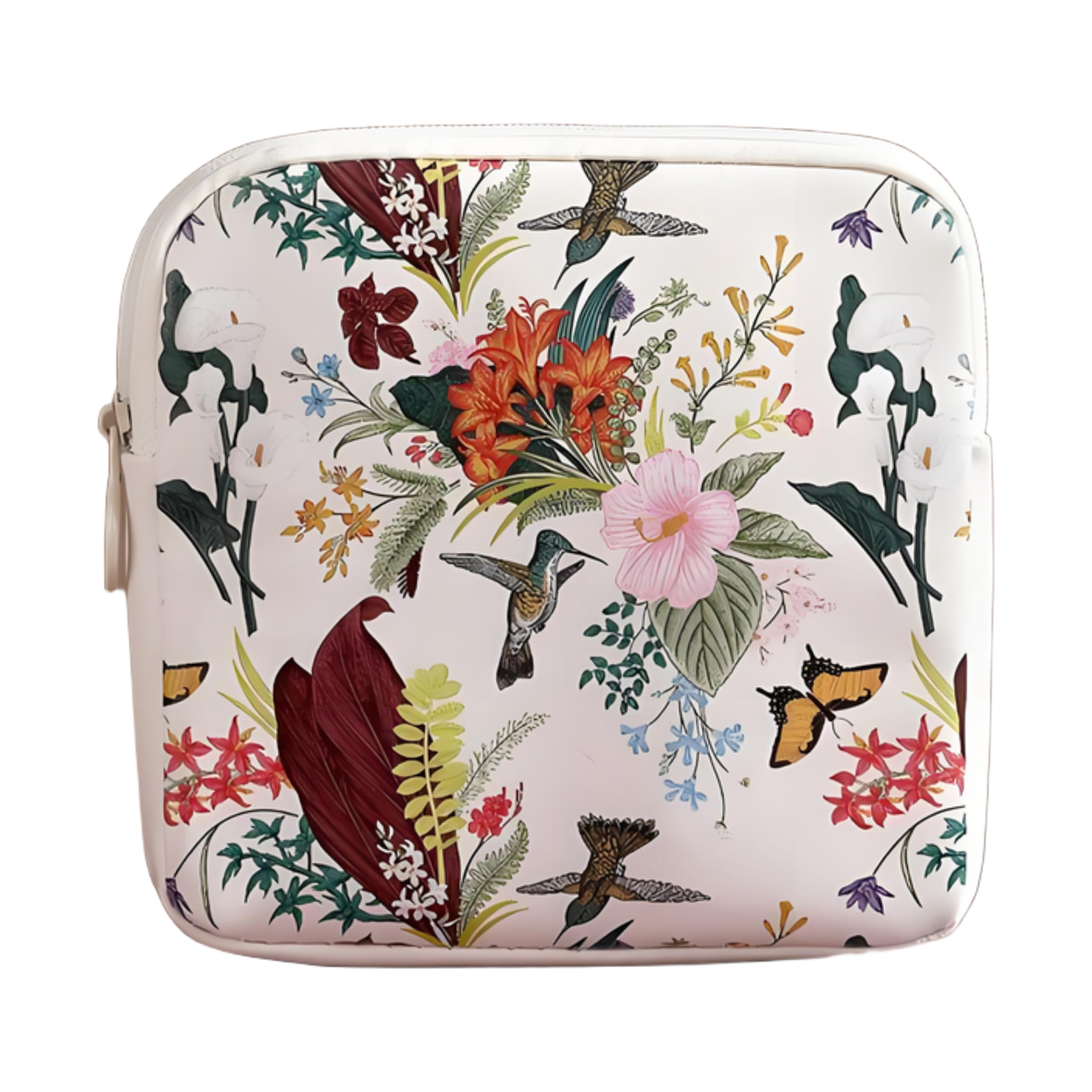 GASTROPOD Period Bag,Pvc Gorgeous Flowers Period Pouch for Pads ...