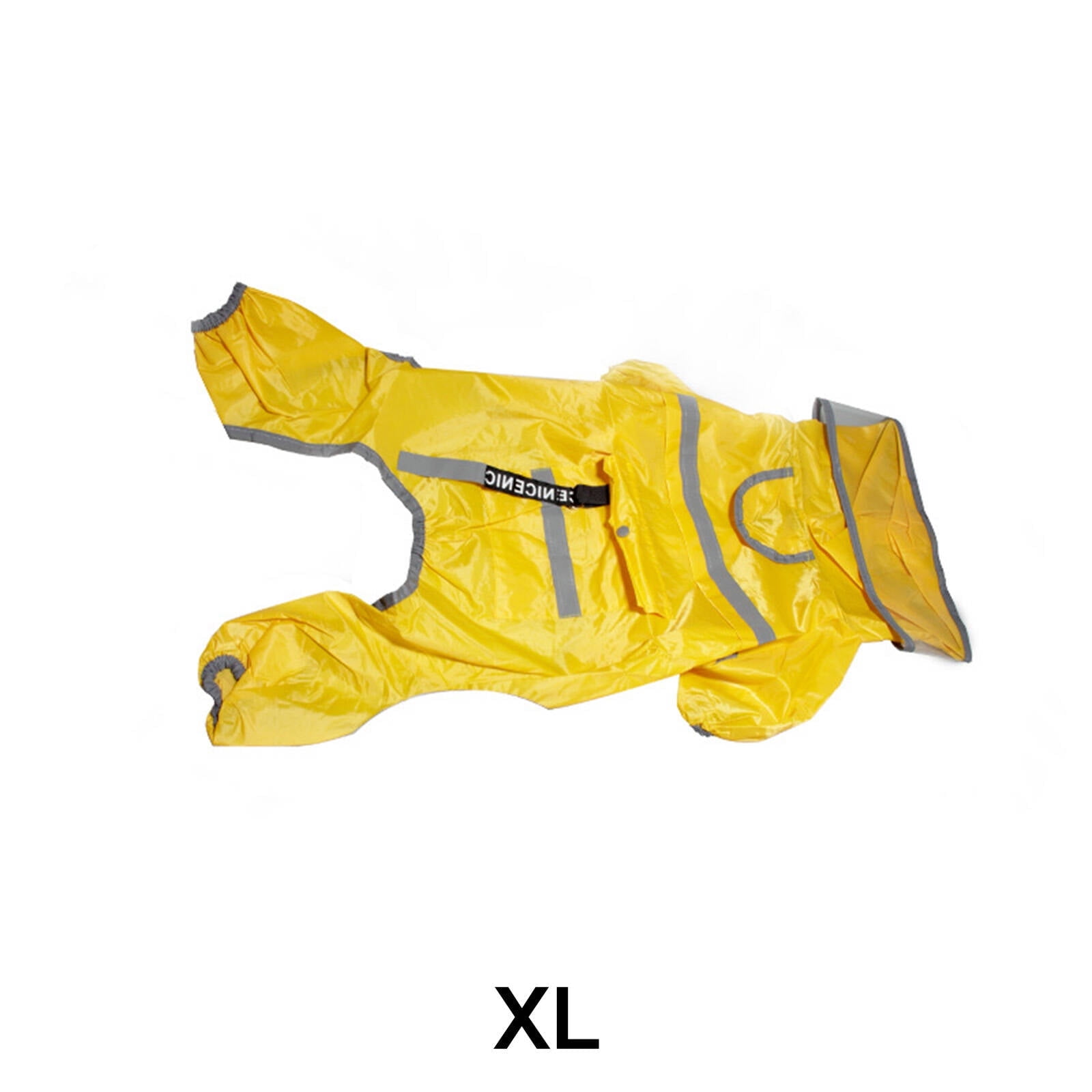 GASTROPOD Pet Rain Jacket,Four-Leg Coverage Dogs Hooded Raincoat,Full ...