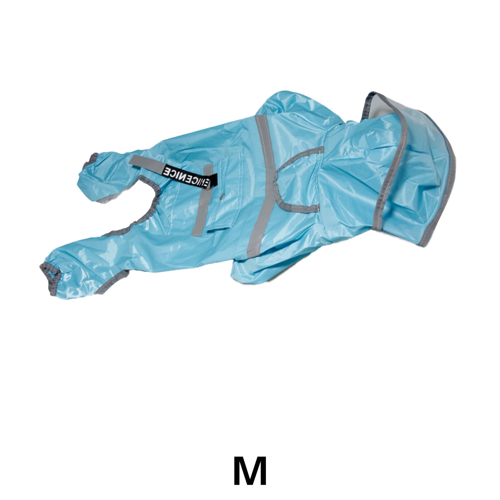 GASTROPOD Pet Rain Jacket,Reflective Safety Dogs Hooded Raincoat,Low ...