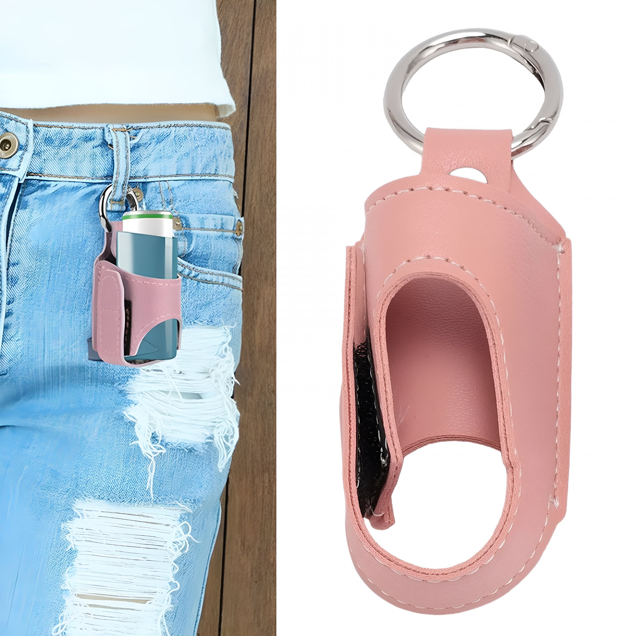 GASTROPOD Portable storage of the asthma inhaler bracket | Pink ...