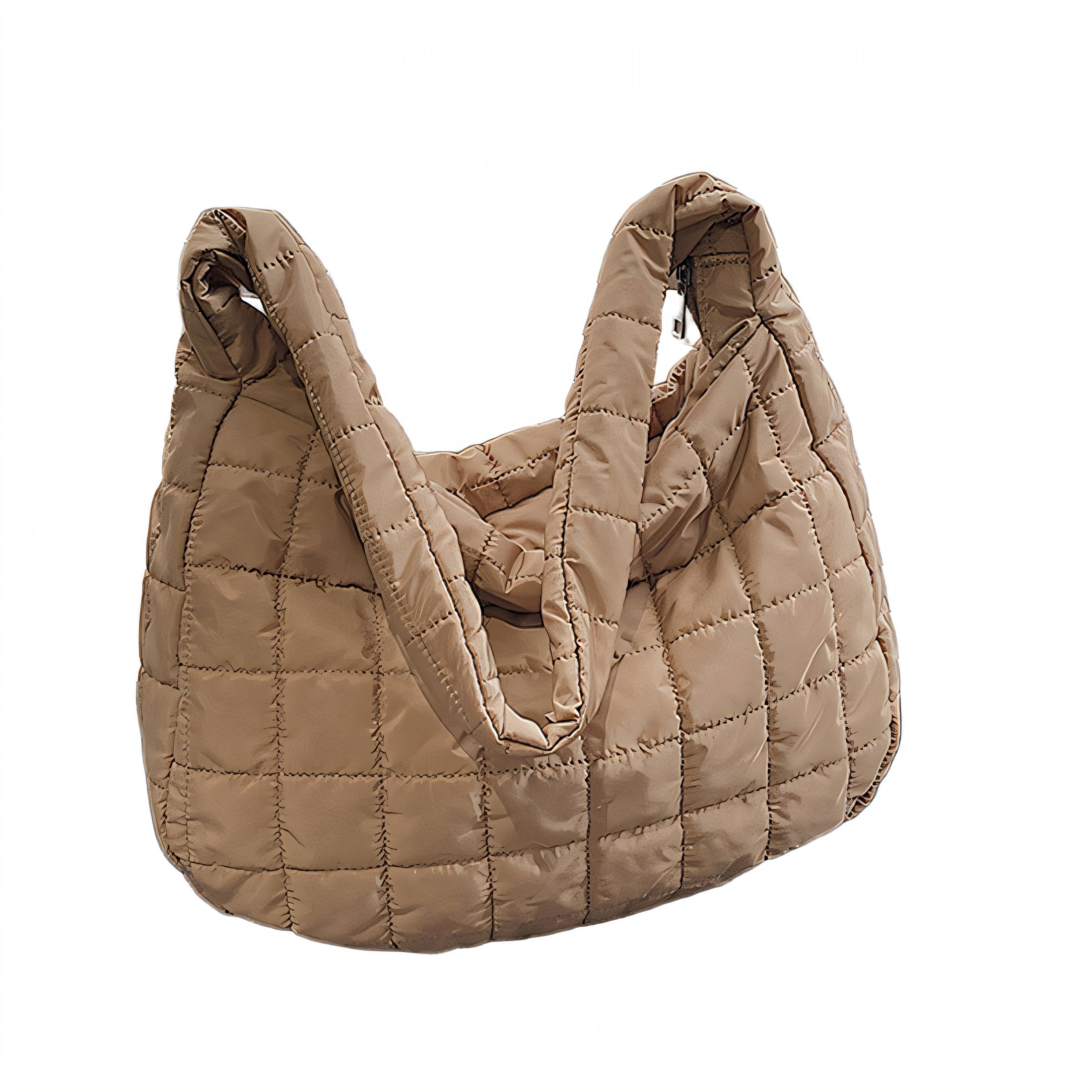 GASTROPOD Puffy Tote Bag,Quilted Fabric Puffer Purse,Durability Puffy ...