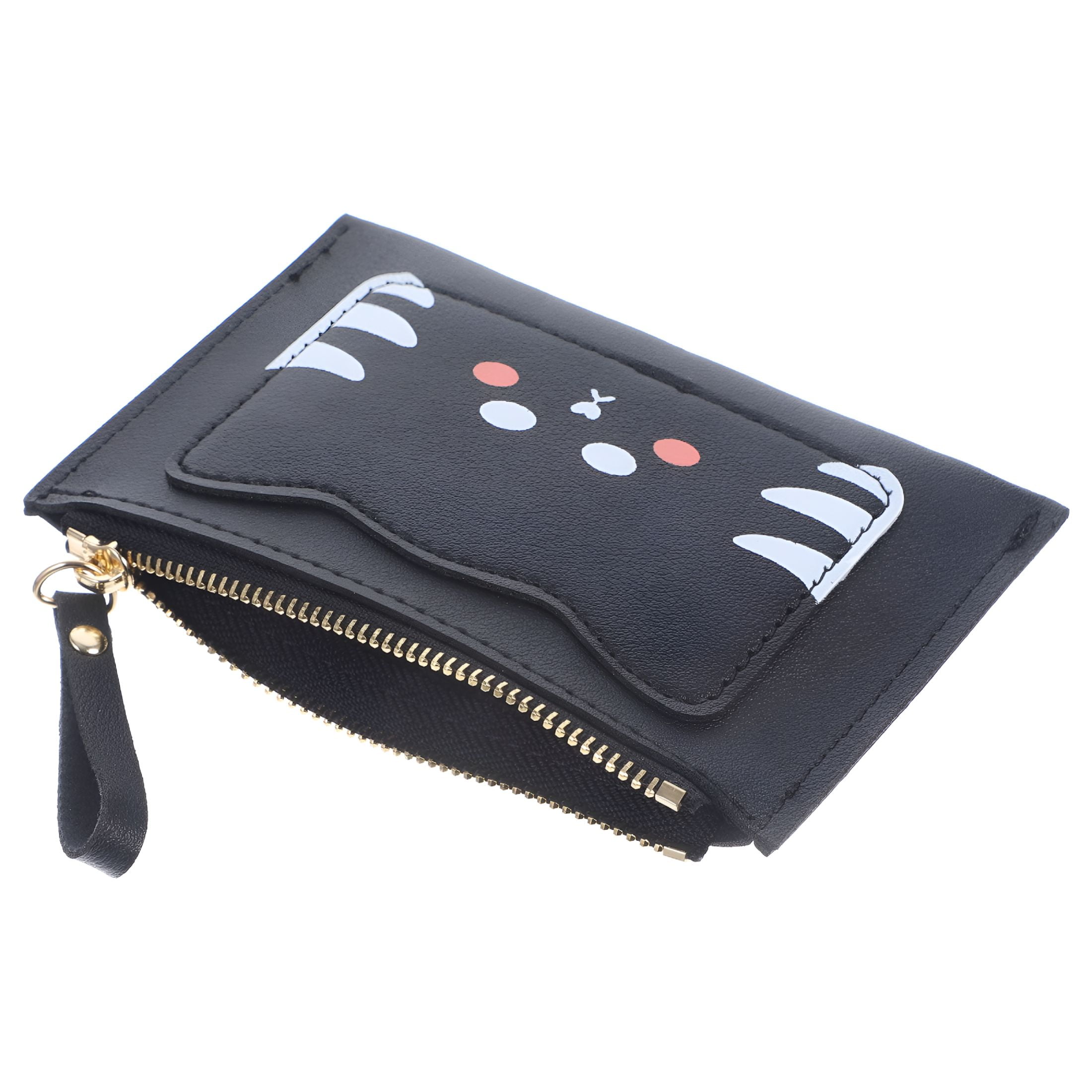 GASTROPOD Small Pink Purse Kids Wallets Girls Wallet Cat Wallet Cartoon ...