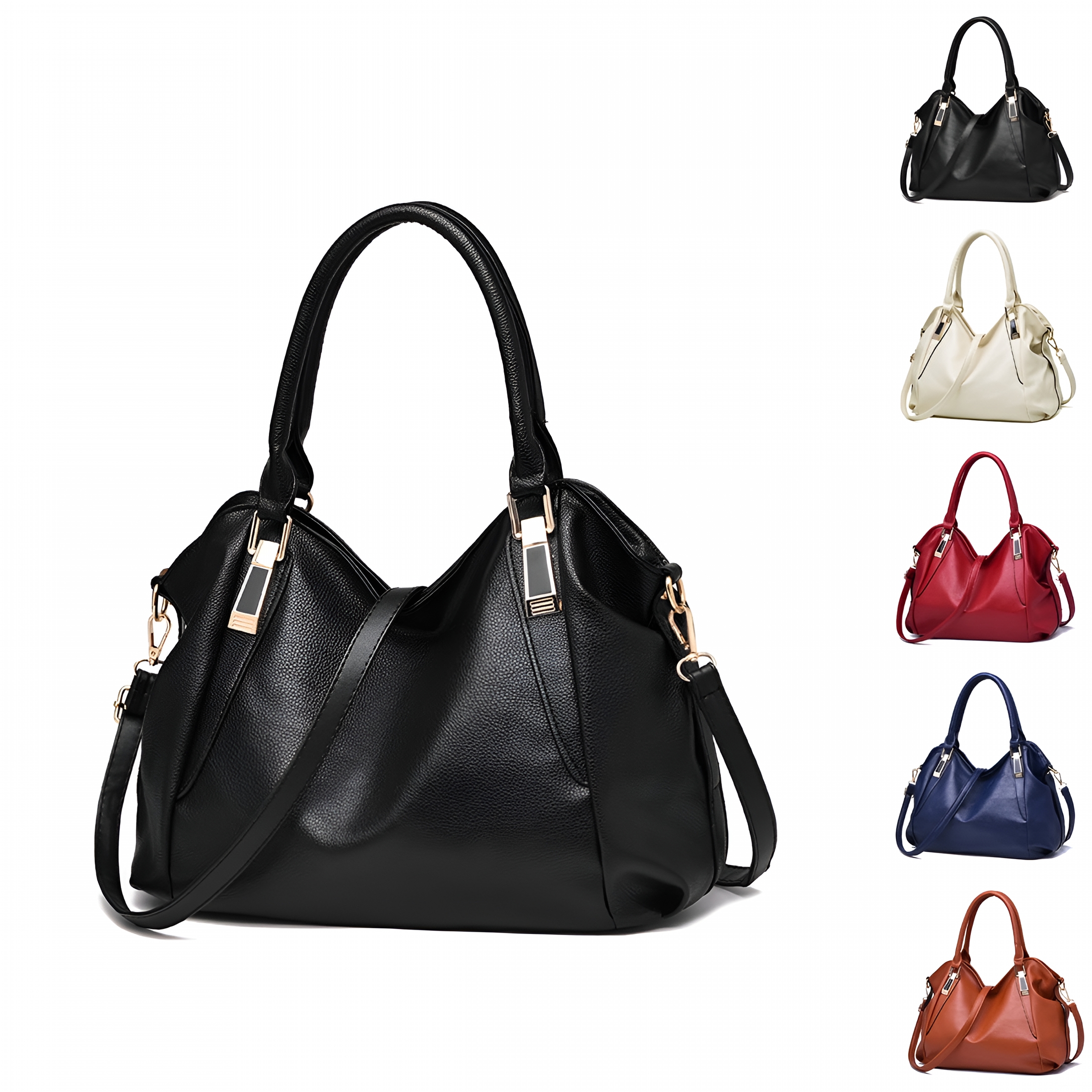 GASTROPOD Soft Large Capacity Tote Bag Handbags for Women PU Leather ...