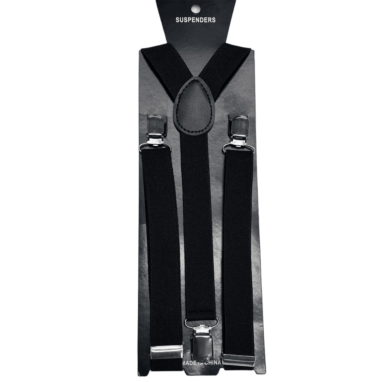 TELOLY Men's Suspenders,Elastic Polyester Adjustable Length Heavy Duty ...
