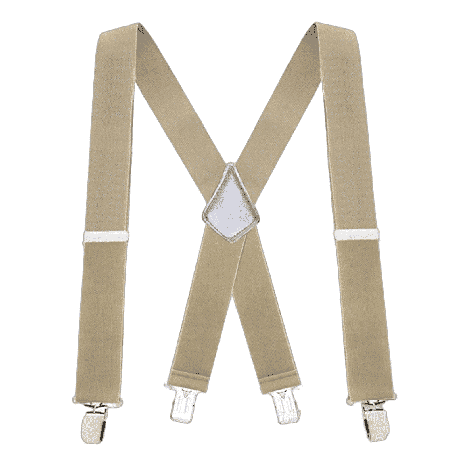 TELOLY Suspenders for Men Adjustable 6 Clips Elastic Crossback Men’s ...
