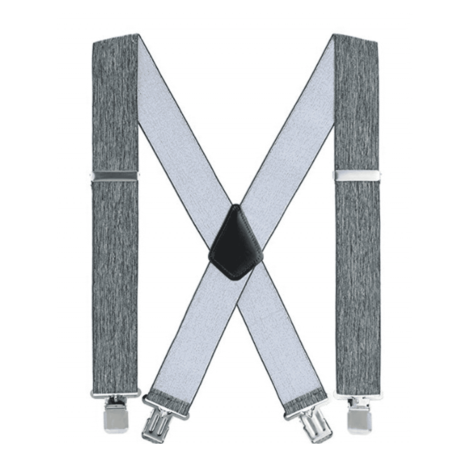 GASTROPOD Suspenders for Men Adjustable Length 6 Clips Crossback Men's ...