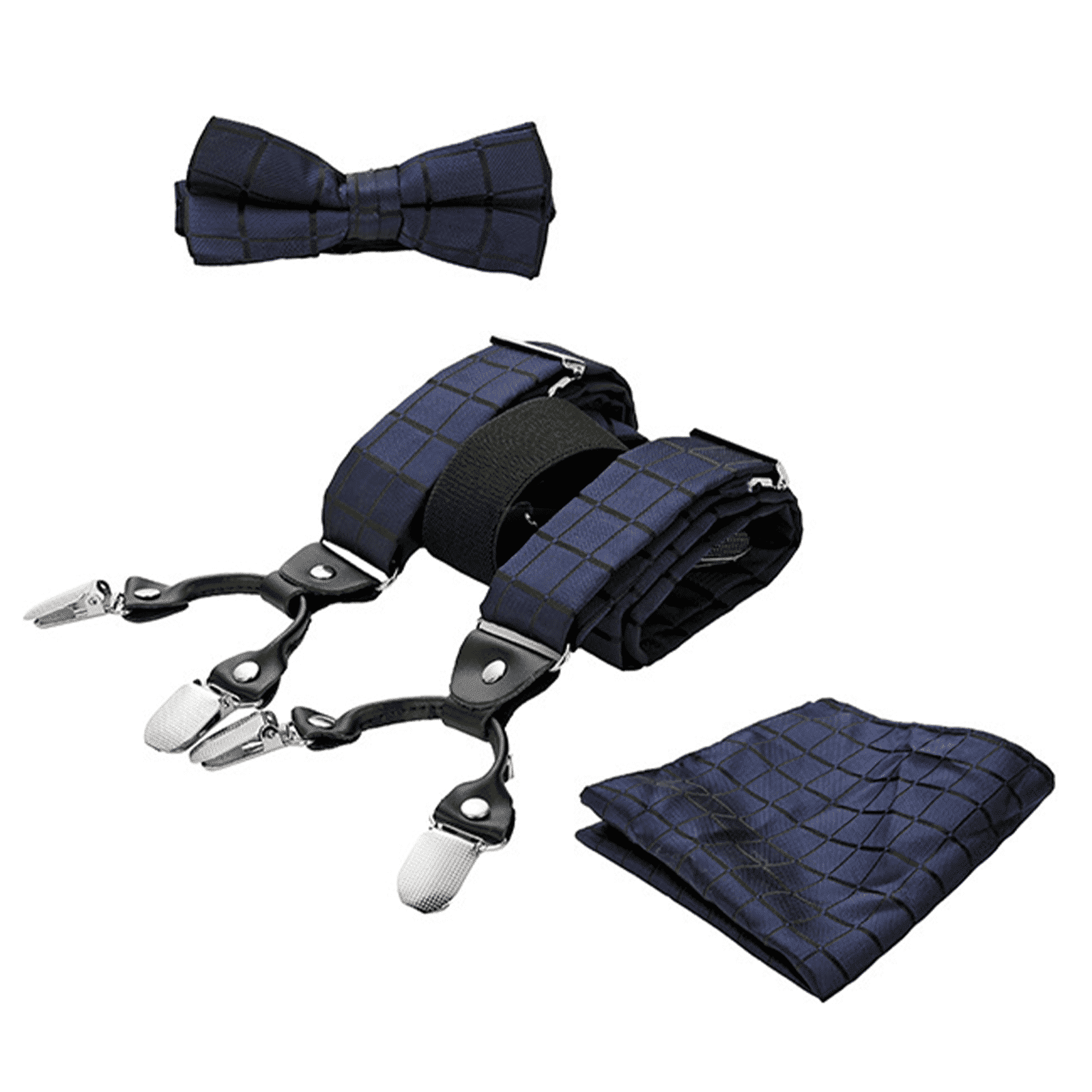 GASTROPOD Suspenders for Men Polyester and Leather Material Men's ...