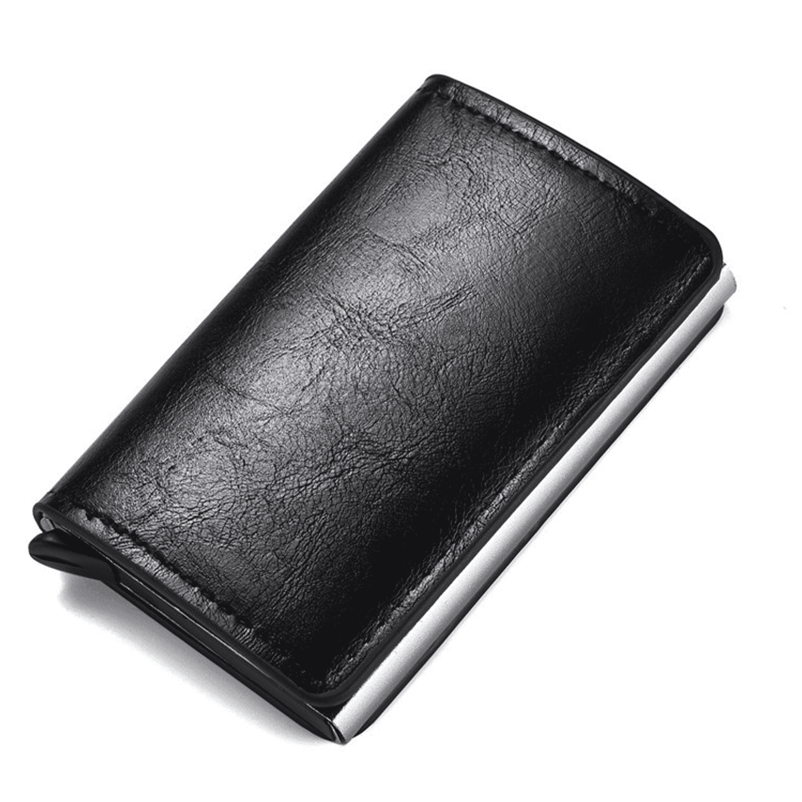 GASTROPOD Tile Wallet,Metal Aluminum Box Walletfor Men,Men's Plaid Card ...