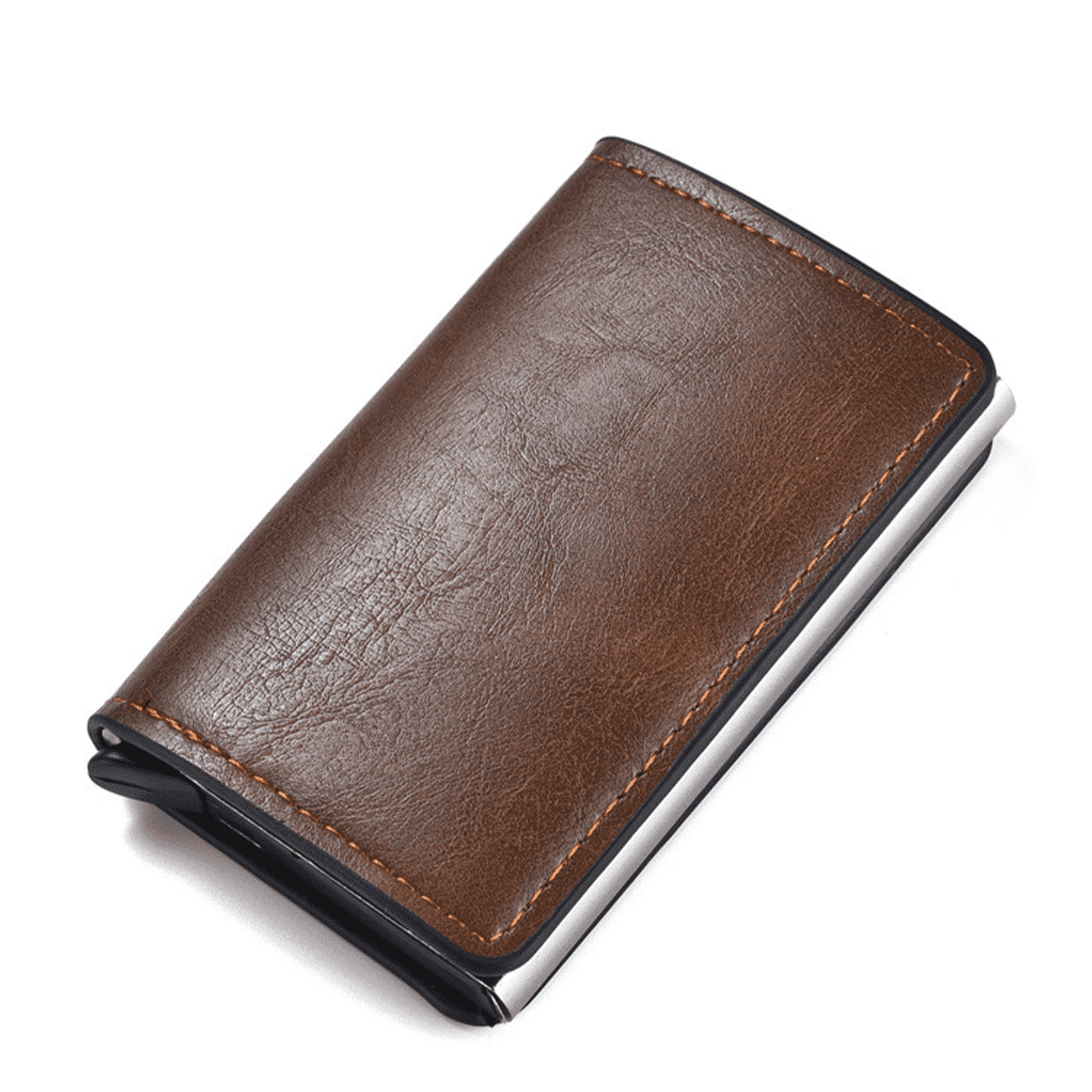 GASTROPOD Tile Wallet,Metal Aluminum Box Walletfor Men,Men's Plaid Card ...