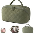 GASTROPOD Travel Makeup Bag for Woman,180°Lay-Flat Design,Large ...