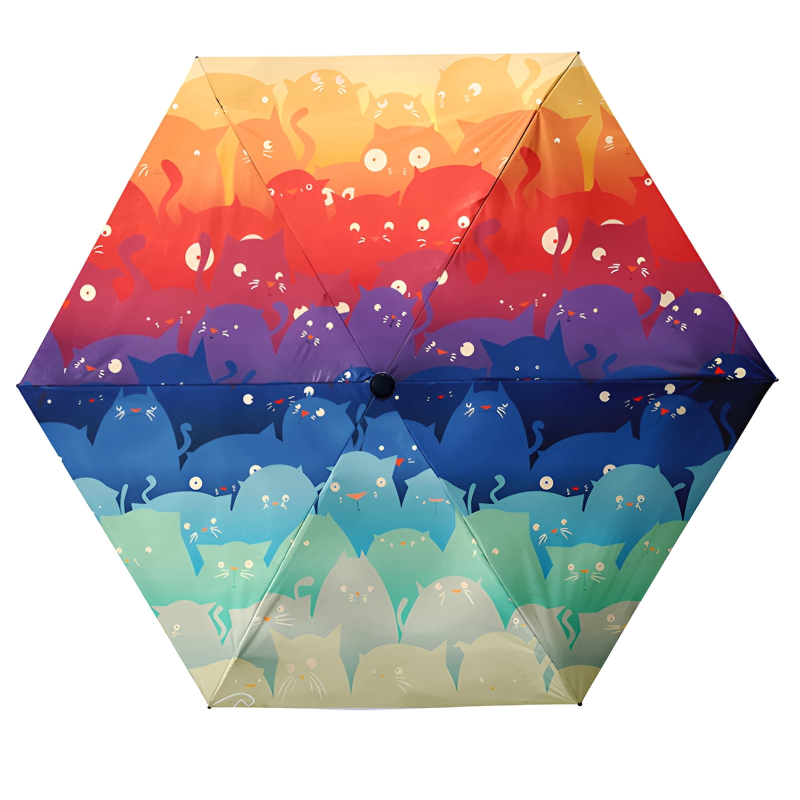 GASTROPOD Umbrellas for Rain,Cute Handle Design Umbrella for Women ...