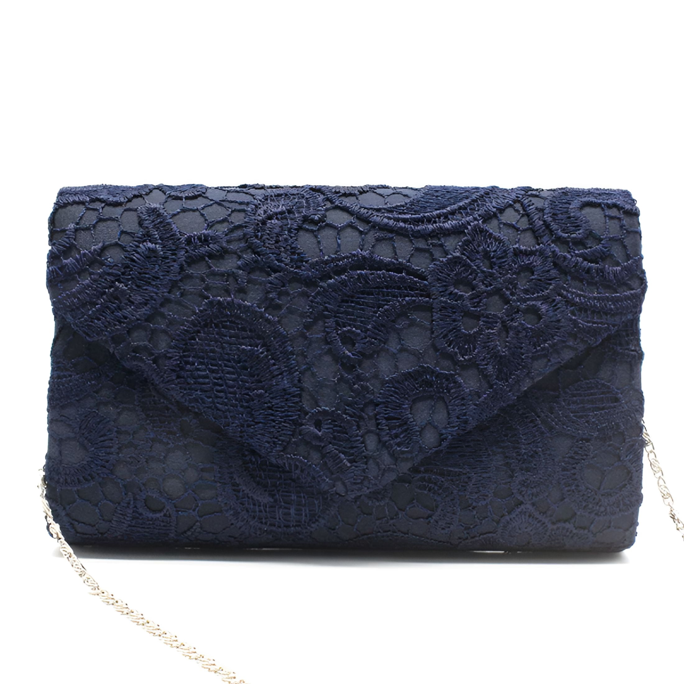 GASTROPOD Women'S Elegant Evening Clutch, Lace Handbag, Formal Purse ...