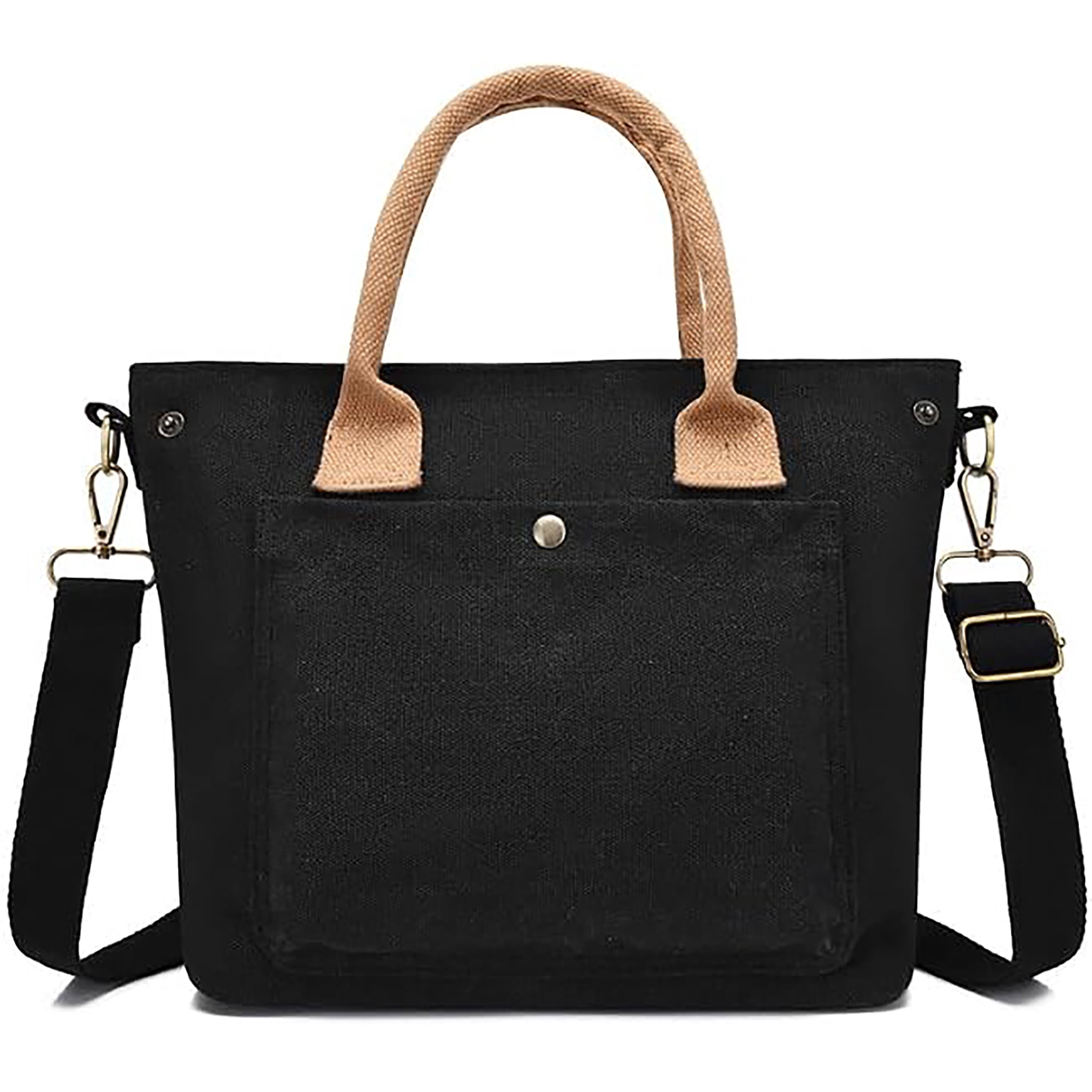 GASTROPOD Women Small Canvas Tote Bag Mini Bucket Bag with Zipper Multi ...