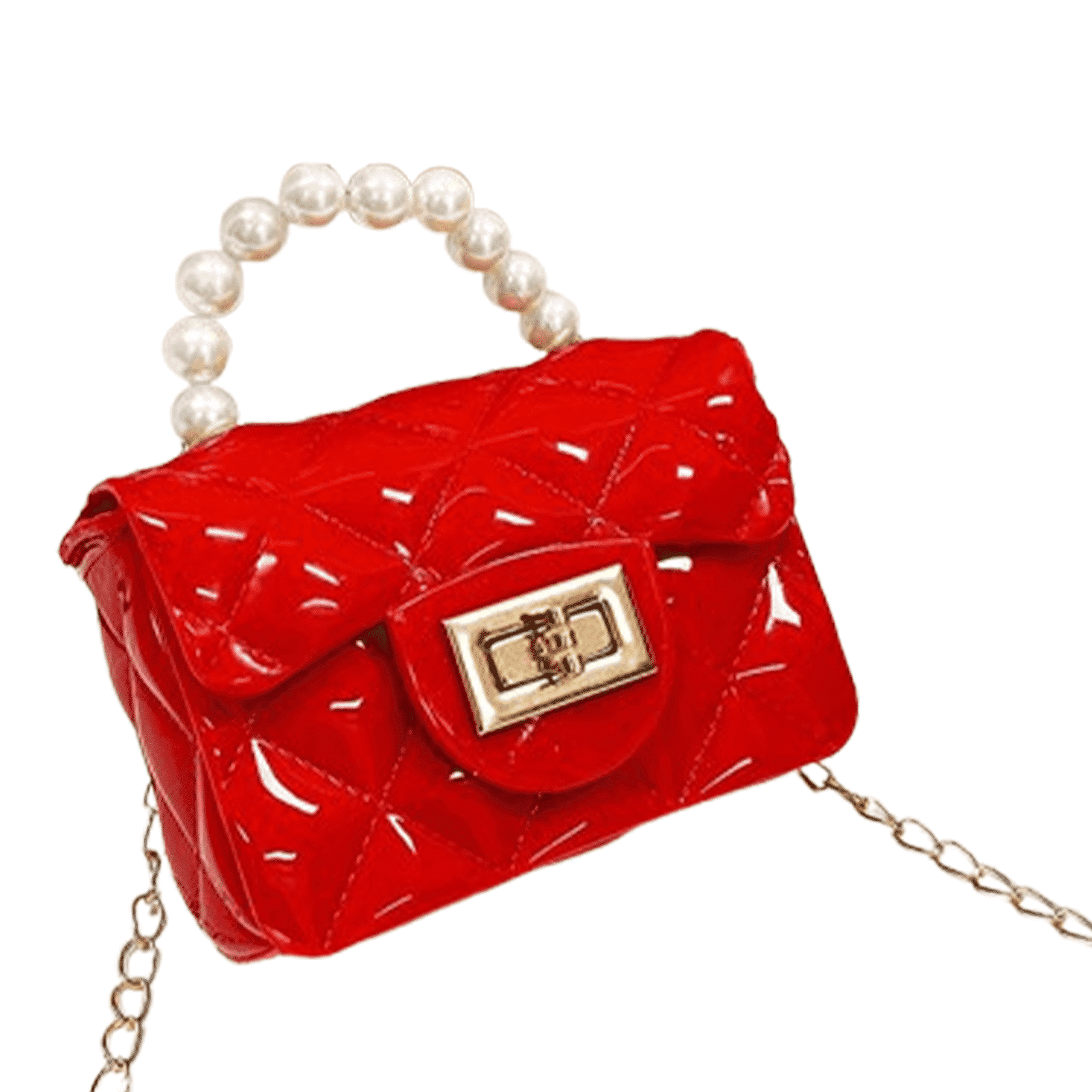 GASTROPOD toddler Purse Quilted Exterior Girls Purse Pearl - Designed ...