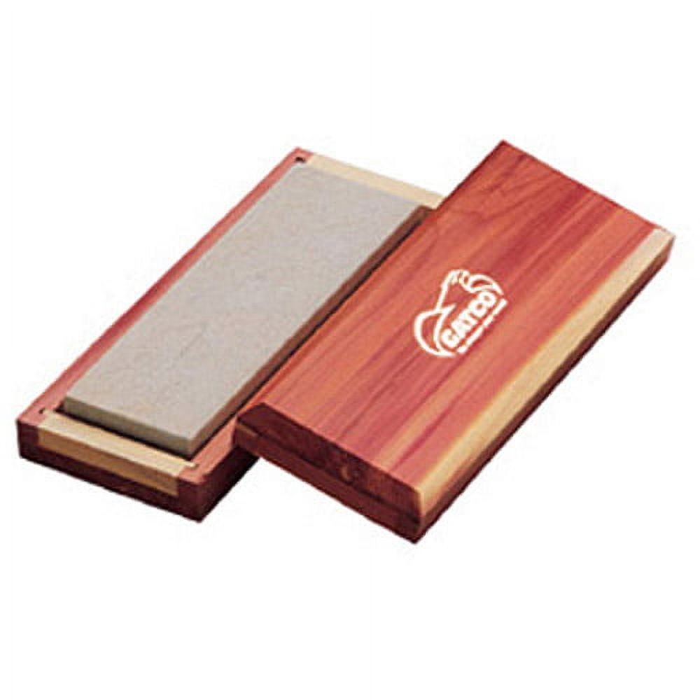 GATCO 100% Natural Soft Arkansas Stone with Case, 6" - Walmart.com