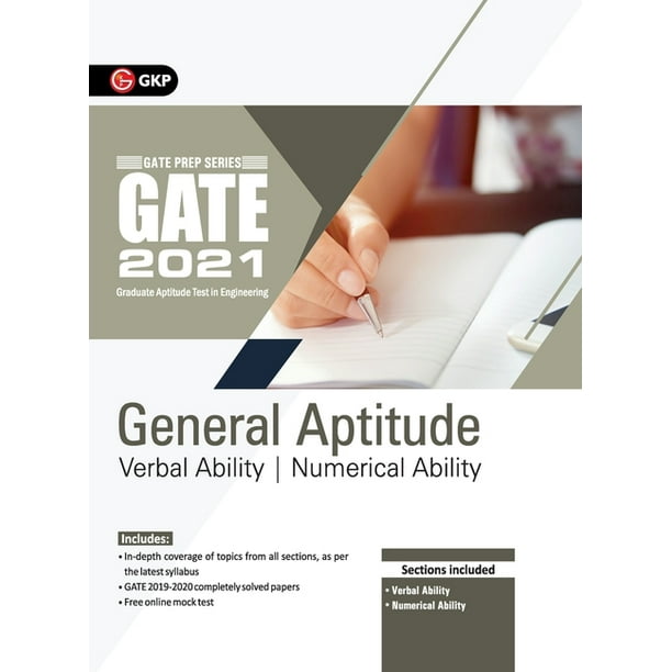 GATE 2021 - Guide - General Aptitude (Paperback) - Walmart.com