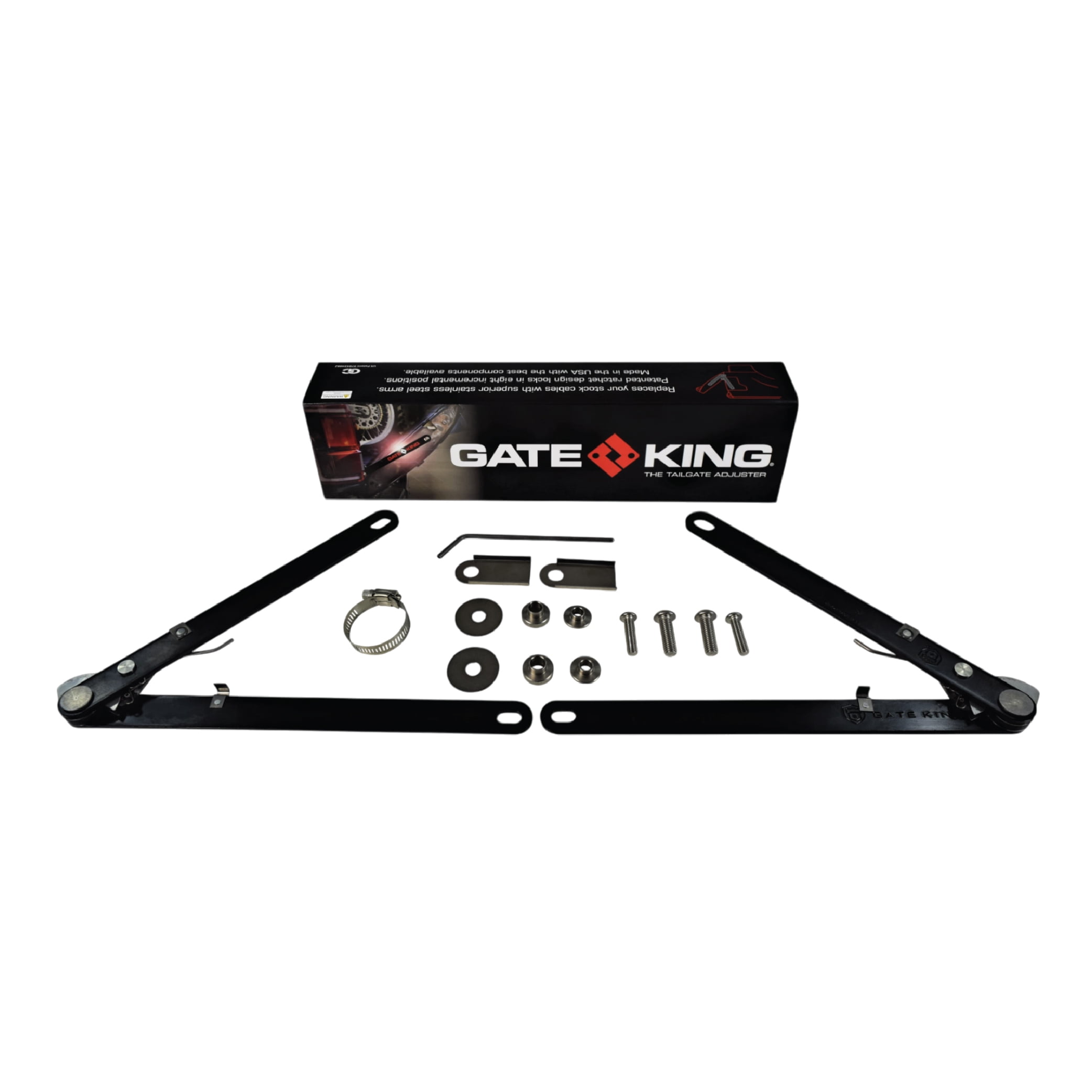 GATE KING 491919 Ratcheting Multi Position Pickup Truck Tailgate ...