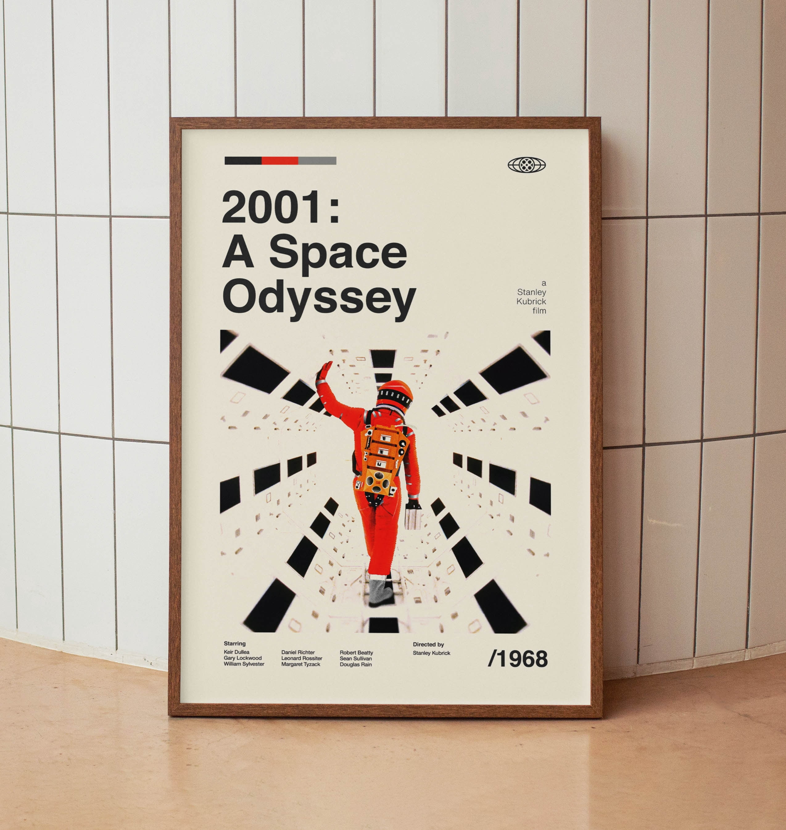GATEGOO Poster 2001: A Space Odyssey Vintage Movie Poster - Stanley ...