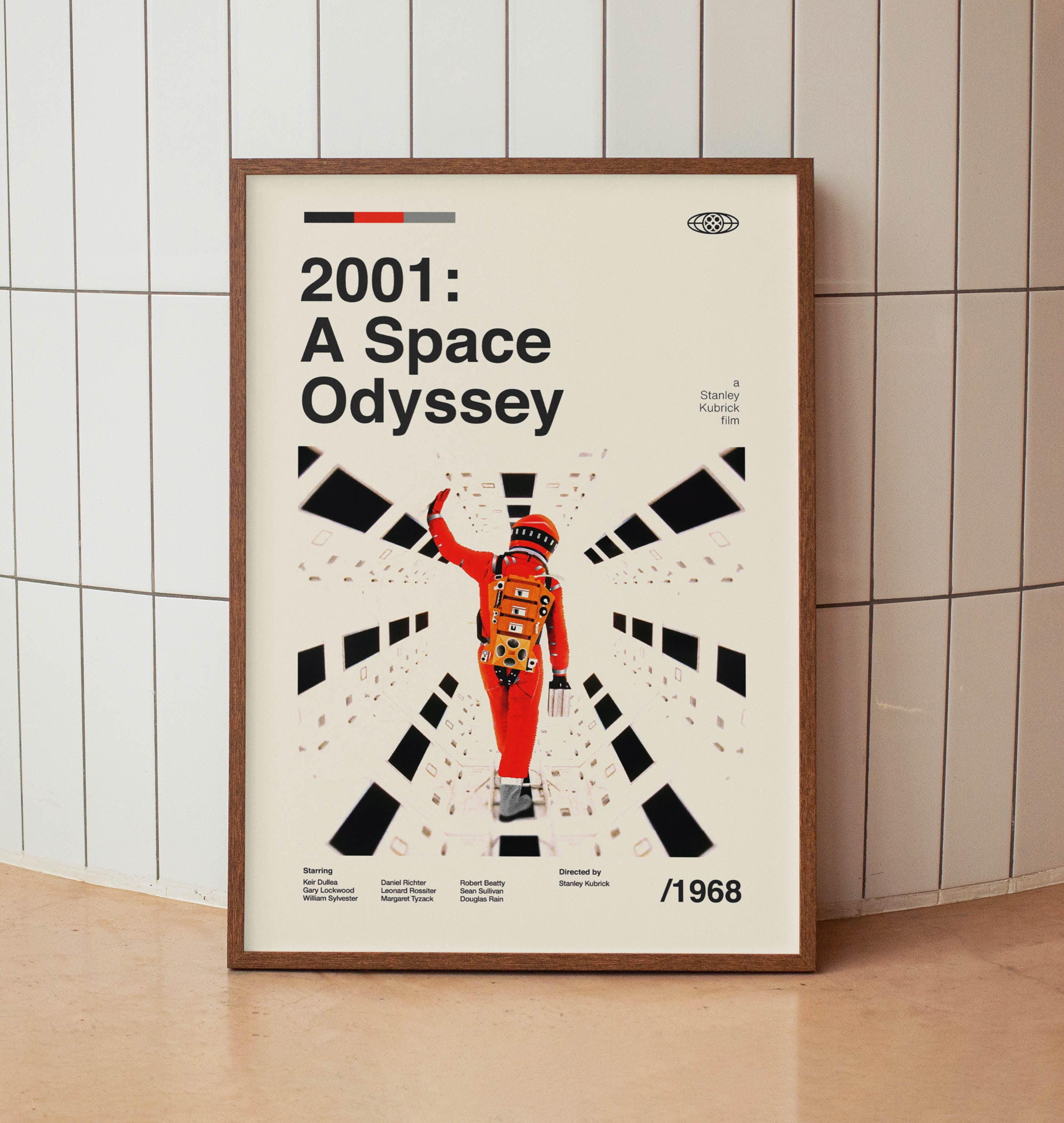 GATEGOO Poster 2001: A Space Odyssey Vintage Movie Poster - Stanley ...