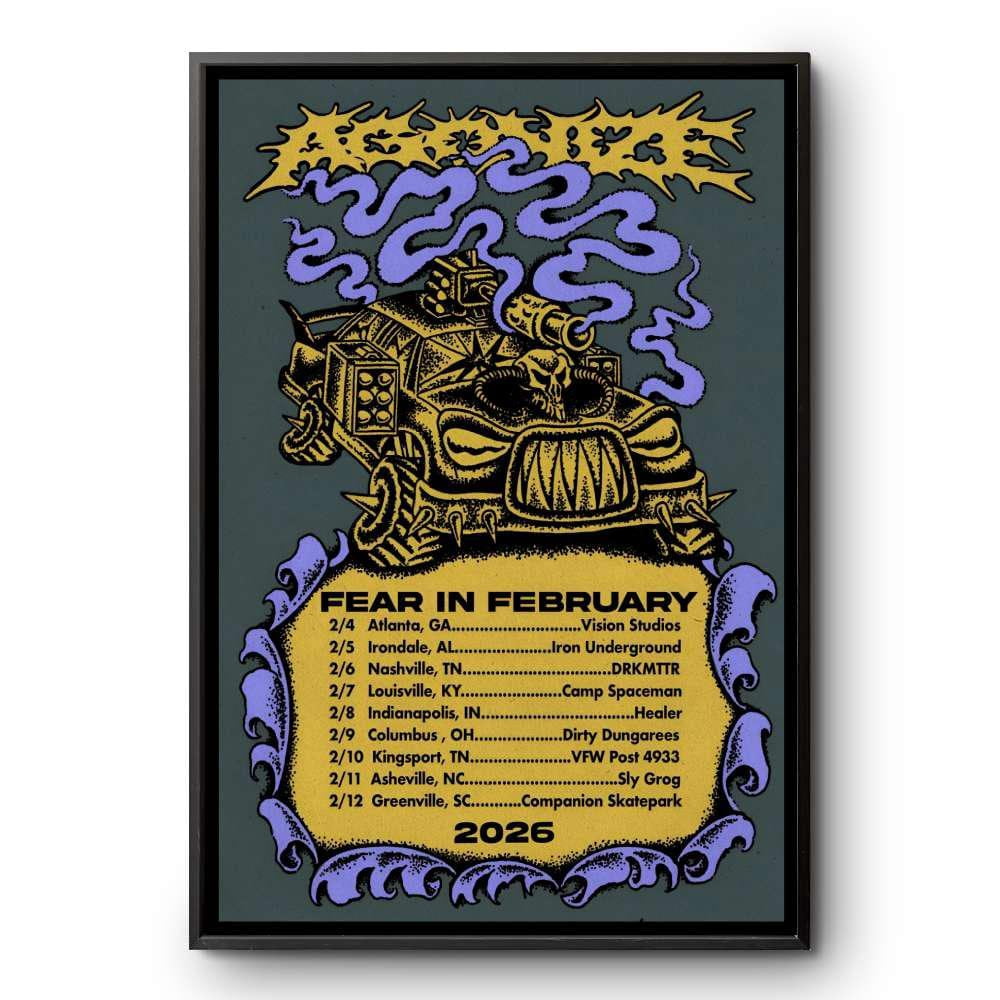 GATEGOO Poster Agonize Tour Fear In February 2026 Poster 16X24 ...
