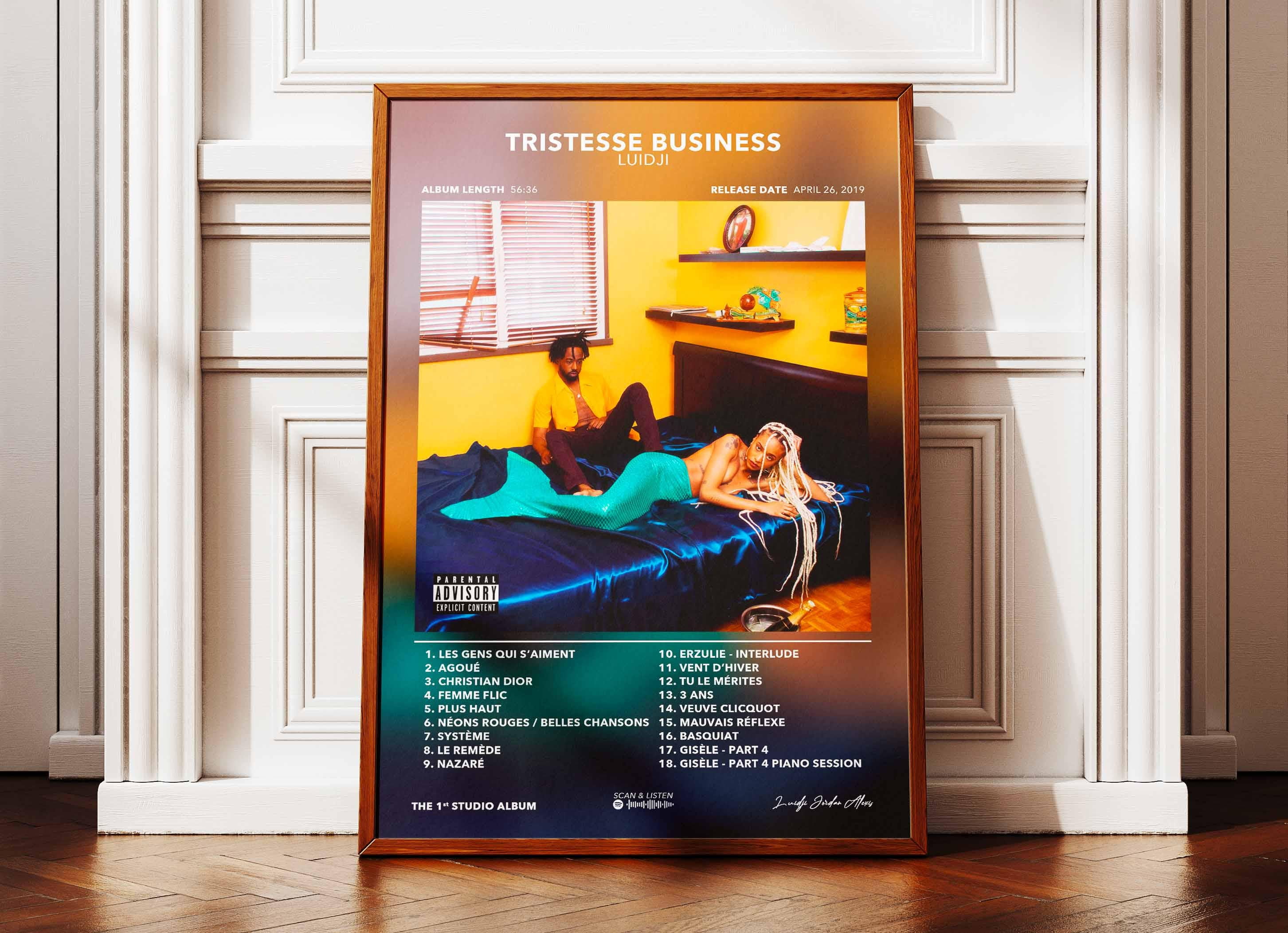 GATEGOO Poster Album Poster Sadness Business Luidji | Luidji Poster ...