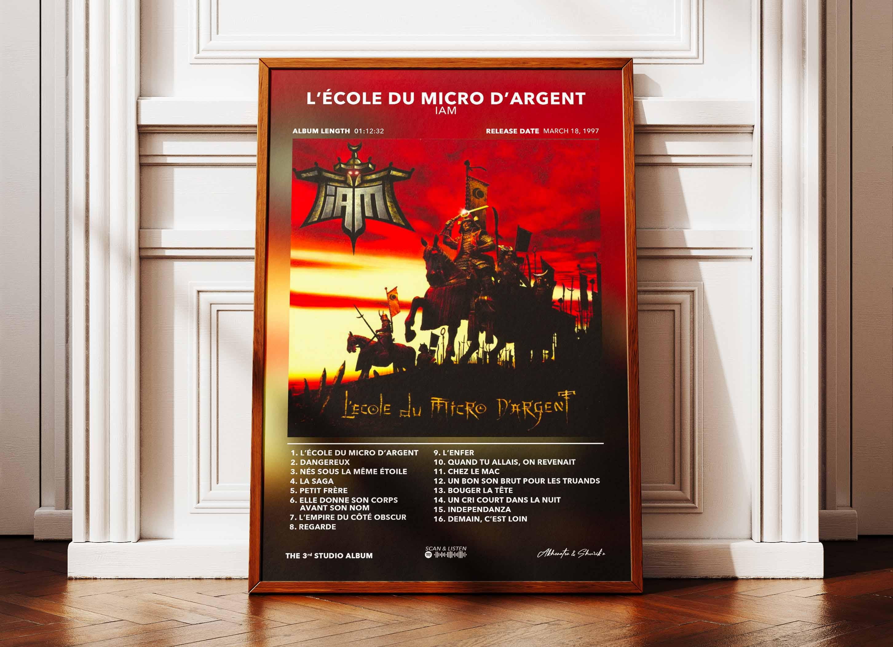 GATEGOO Poster Album Poster The Silver Microphone School Iam | Iam ...