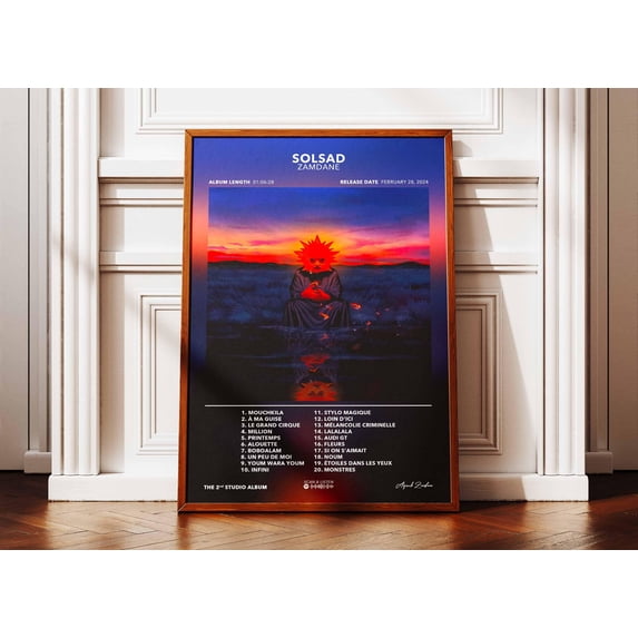 GATEGOO Poster Album Poster Solsad Zamdane | Poster Solsad Album ...