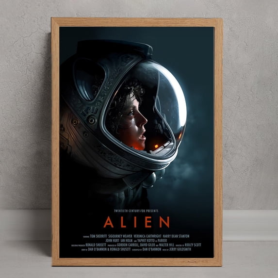 GATEGOO Poster Alien Movie Poster, Wall Art Decor, Room Decoration ...