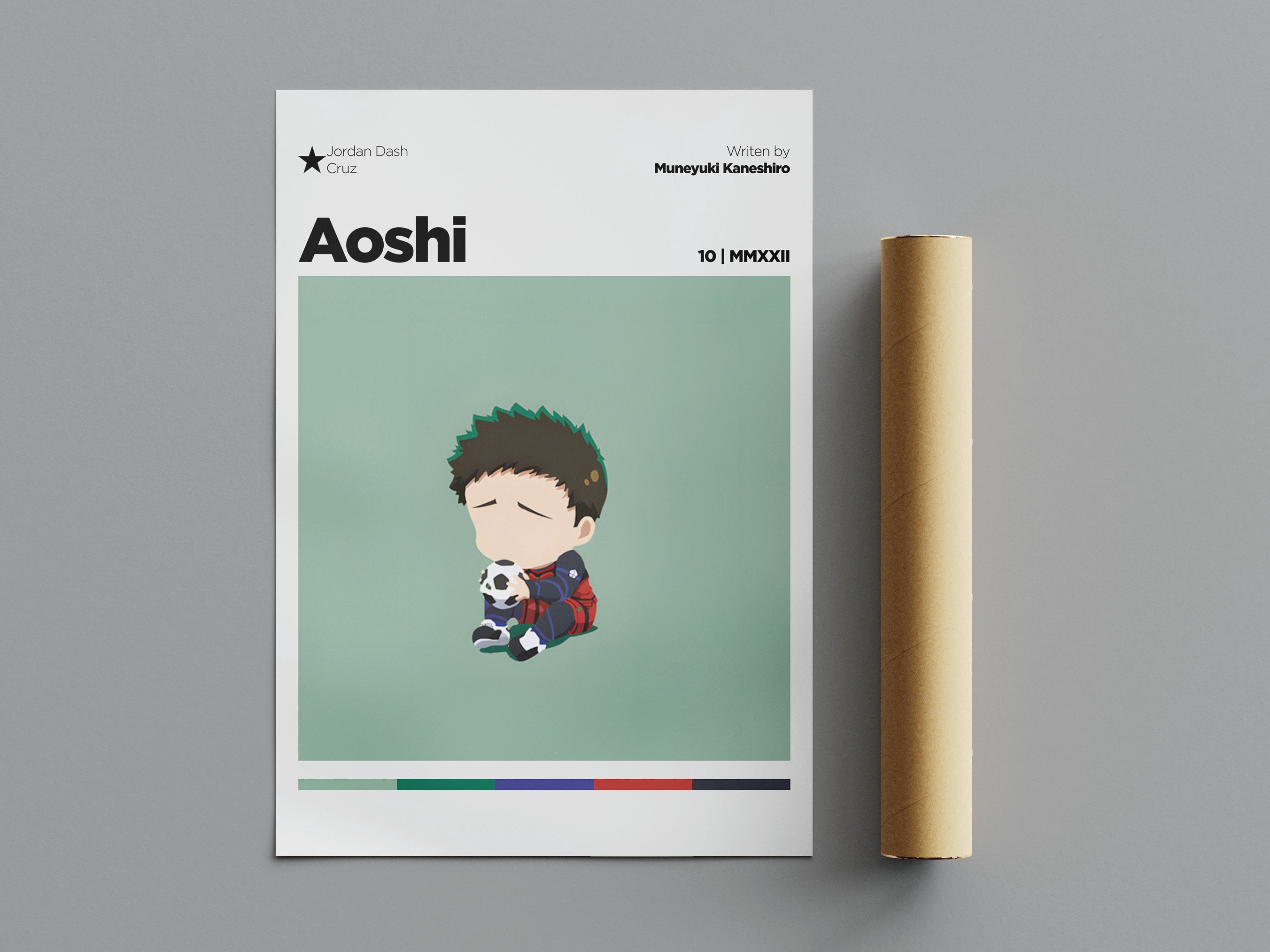 GATEGOO Poster Aoshi Tokimitsu Poster, Poster, Anime Poster, Wall Art ...