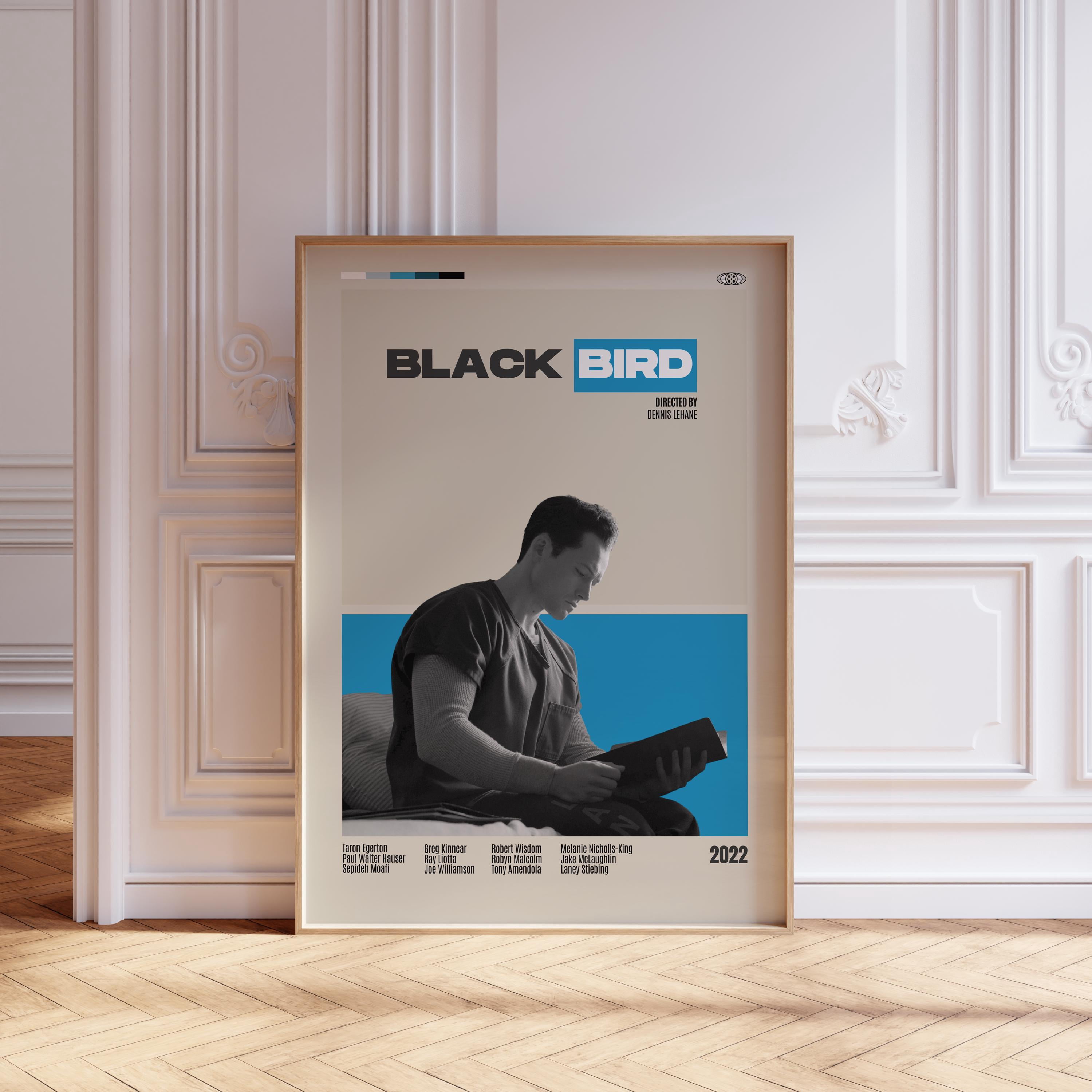 GATEGOO Poster Black Bird Poster, Black Bird Tv Series, Retro Movie ...