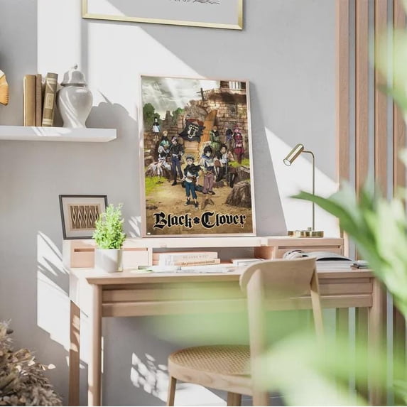GATEGOO Poster Black Clover Anime Poster | Asta & Yuno, Magic Knight ...