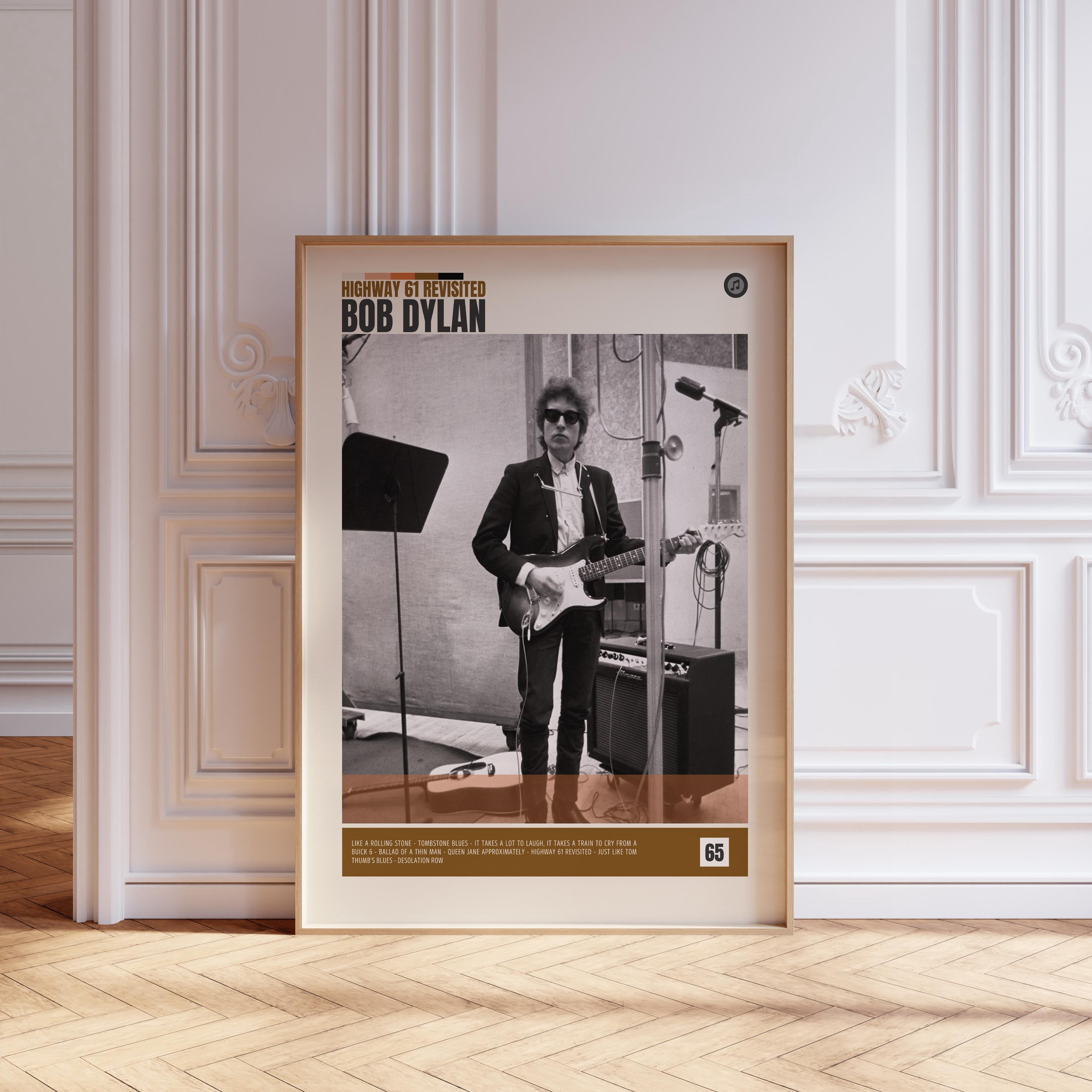 GATEGOO Poster Bob Dylan Poster Print, Highway 61 Revisited Album ...