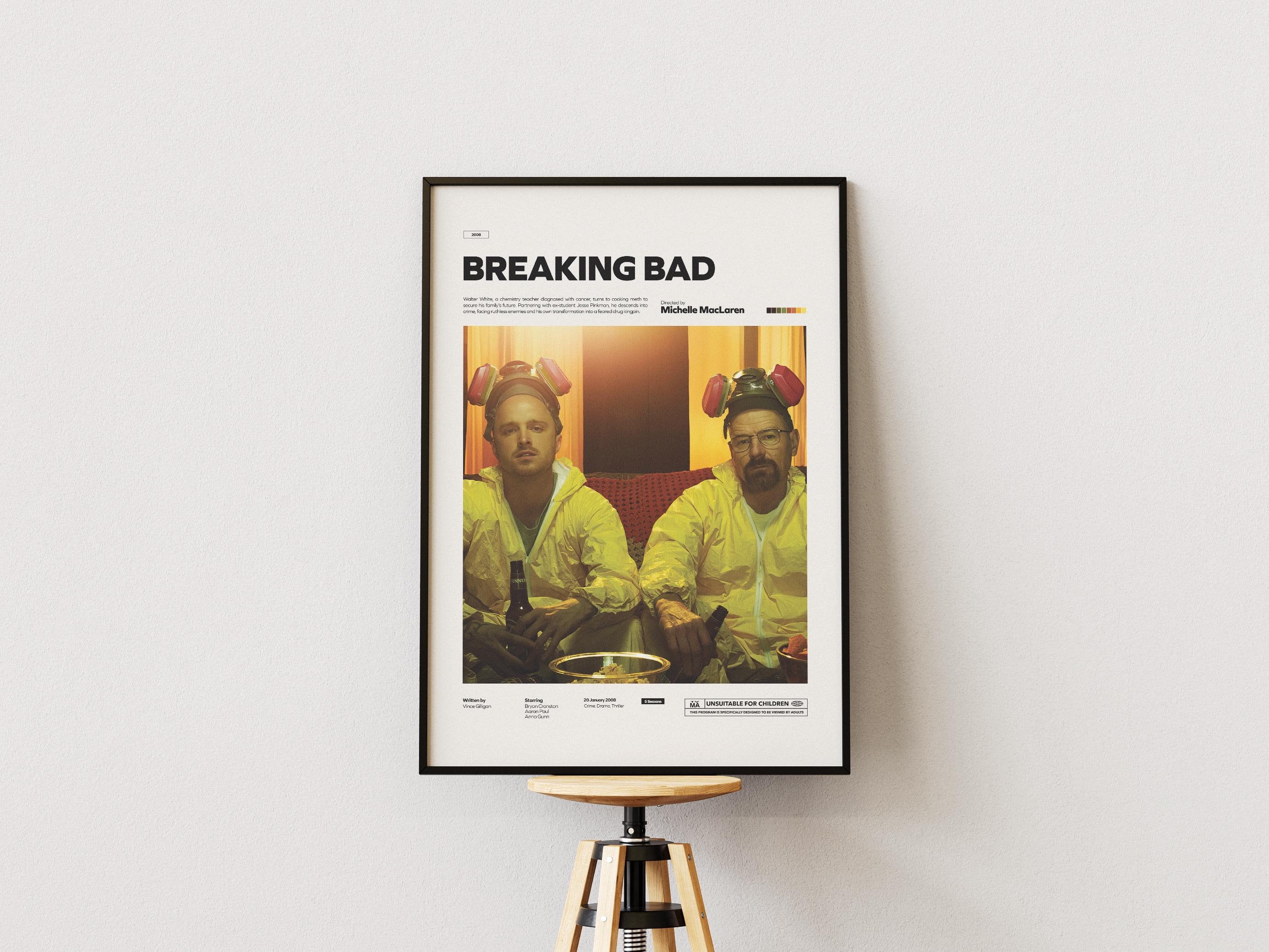 GATEGOO Poster Brea Bad Poster | Vince Gilligan'S Brea Bad Poster Print ...