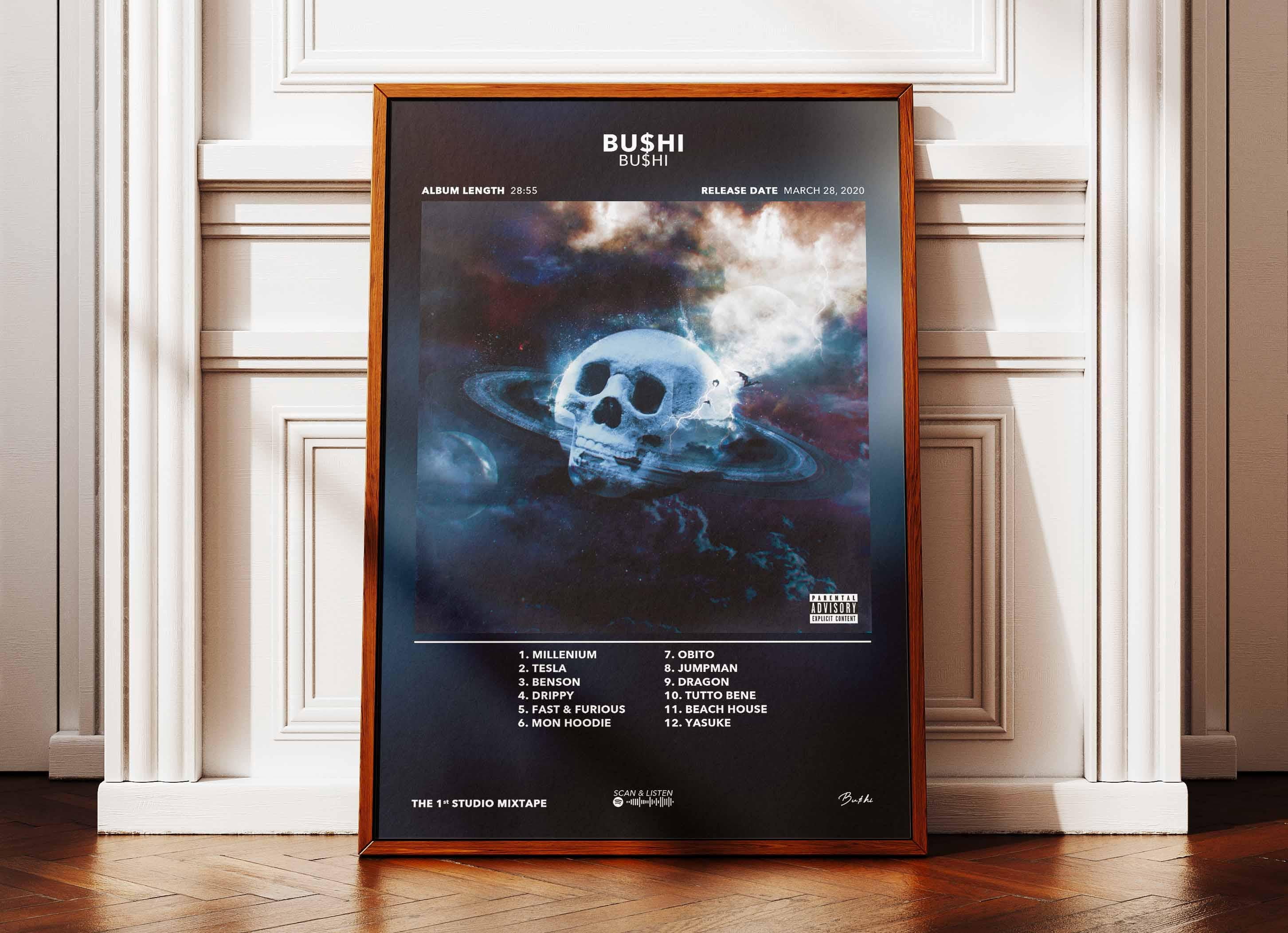 GATEGOO Poster Bushi Album Poster | Bushi Album Poster | Album Poster ...