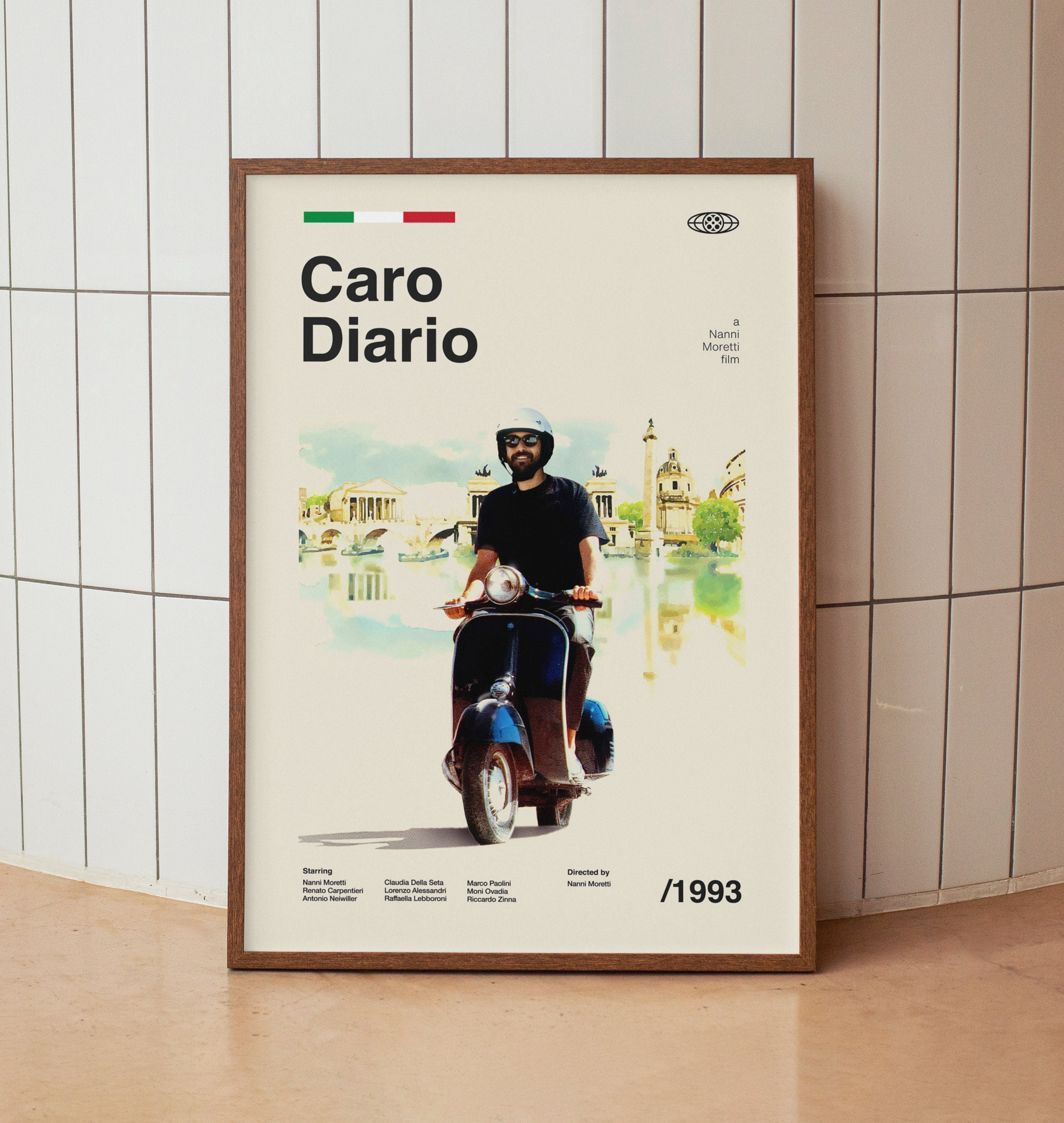 GATEGOO Poster Caro Diario (Dear Diary) Vintage Movie Poster - Nanni ...