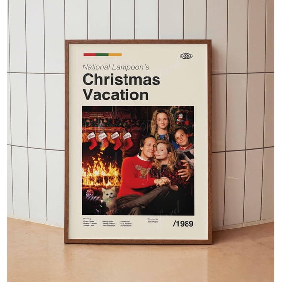 GATEGOO Poster Christmas Vacation 1989 Vintage Movie Poster - Classic ...
