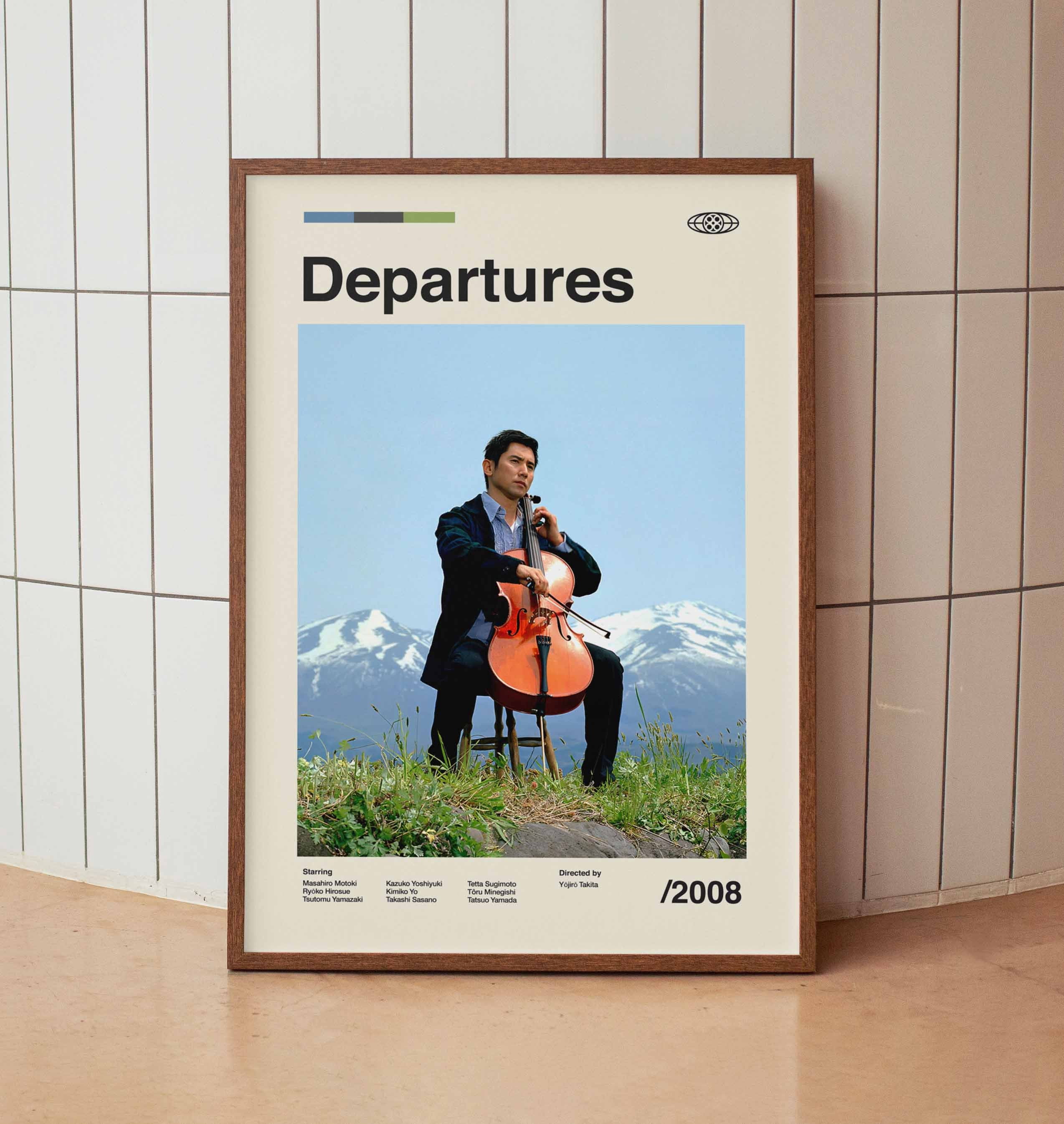 GATEGOO Poster Departures 2008 Wall Art Print - Yōjirō Takita Movie ...