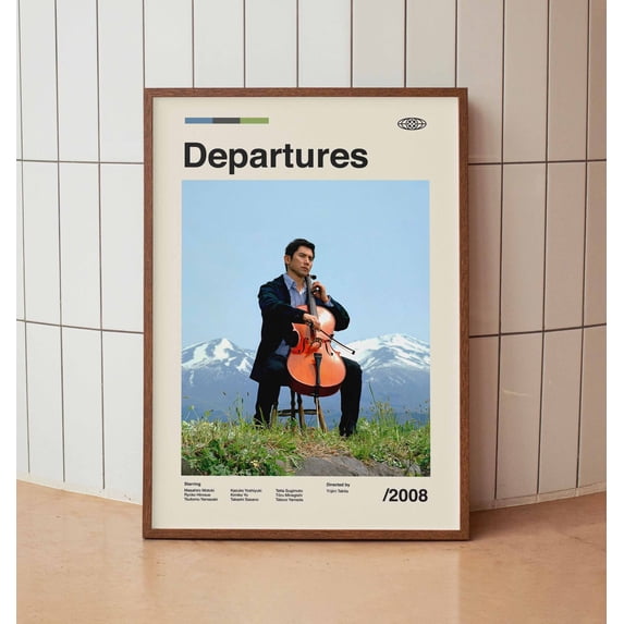 GATEGOO Poster Departures 2008 Wall Art Print - Yōjirō Takita Movie ...