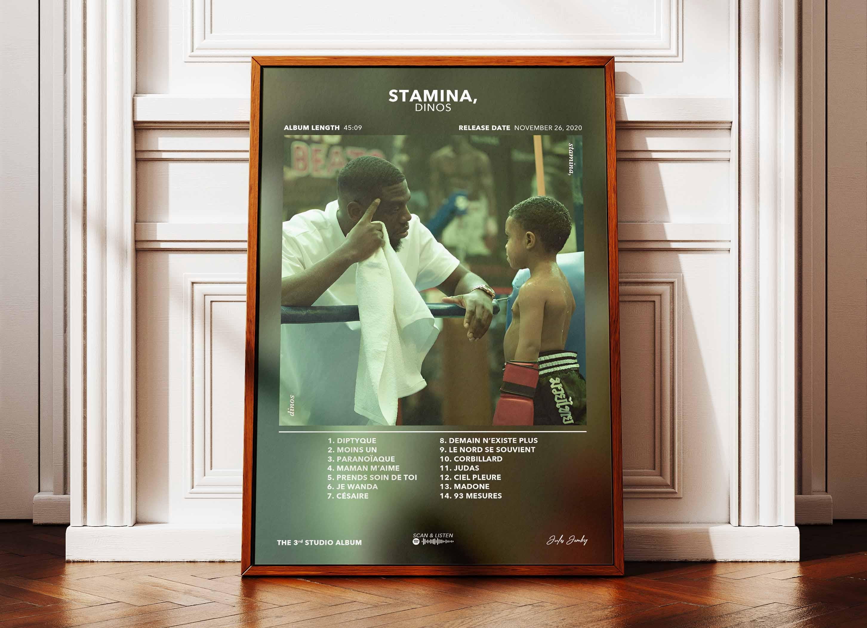 GATEGOO Poster Dinos Stamina Album Poster | Dinos Stamina Album Poster ...