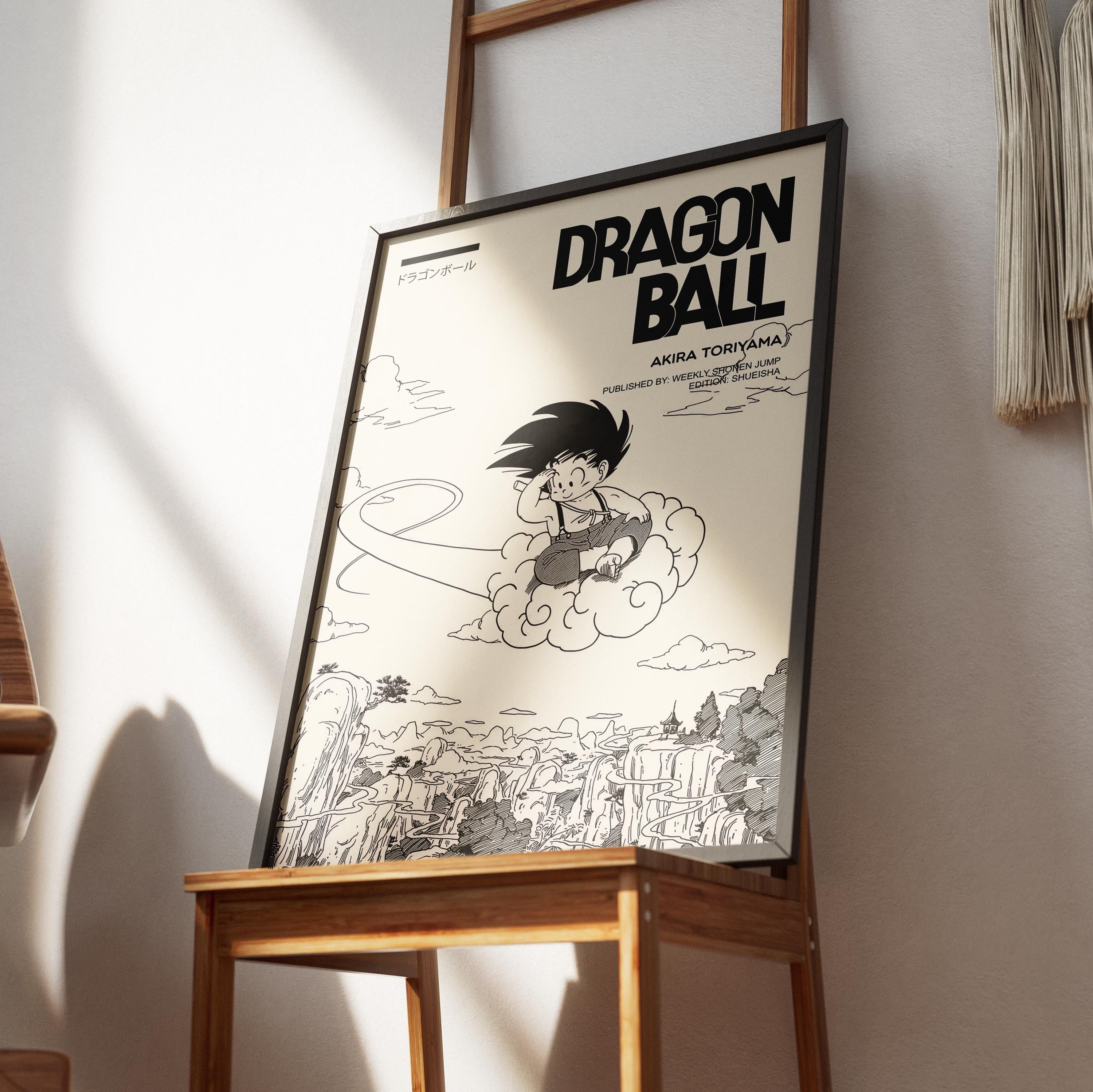 GATEGOO Poster The Dragon Anime & Manga Poster | Premium Matte Wall Art ...