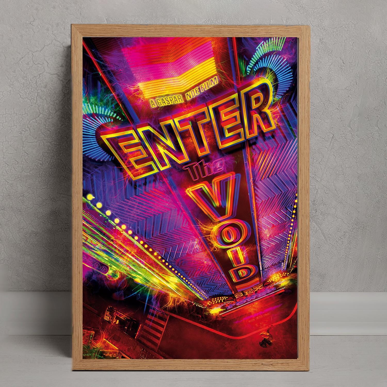GATEGOO Poster Enter The Void Movie Poster, Wall Art Decor, Room ...