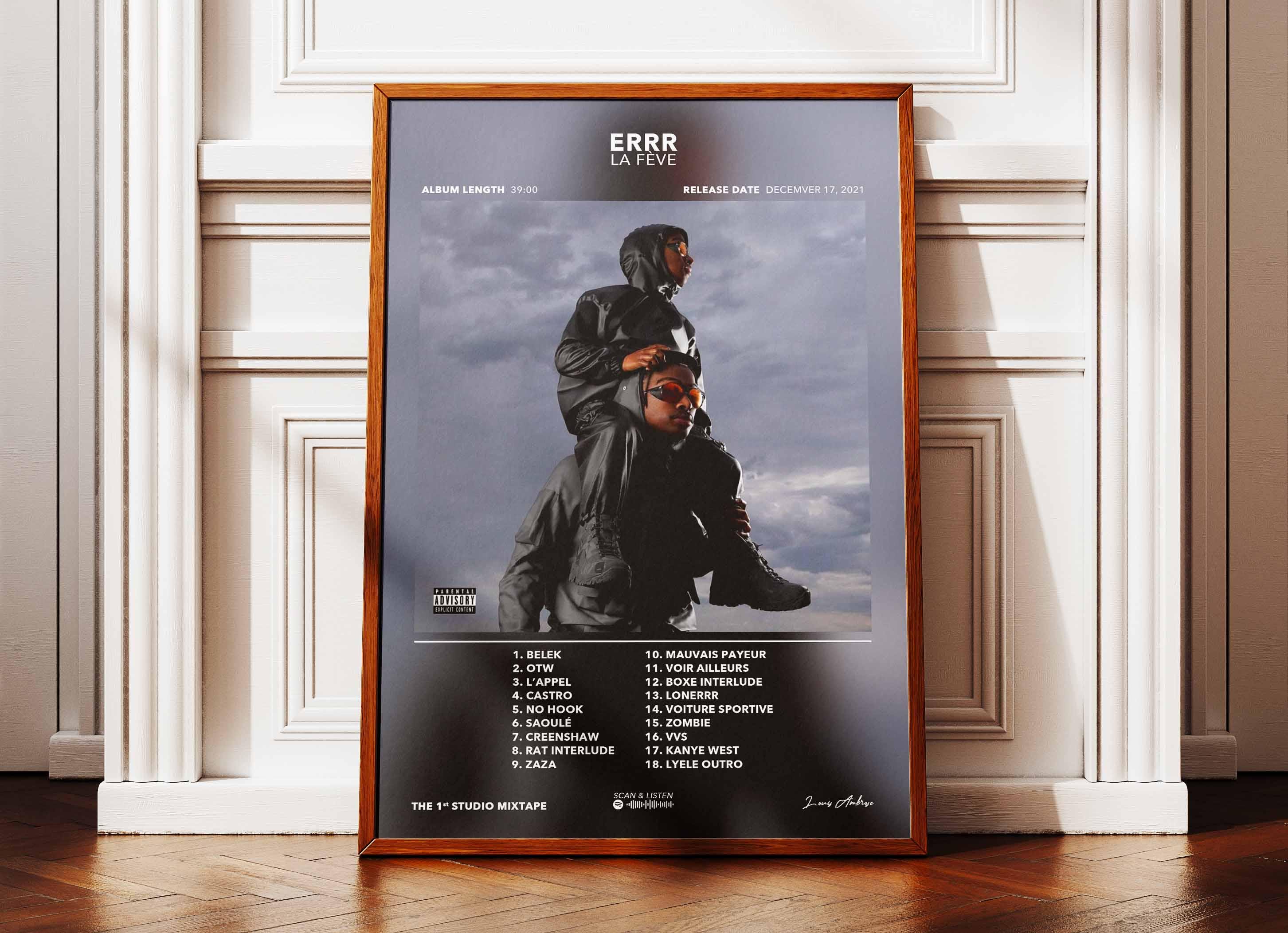 GATEGOO Poster Errr La Fève Album Poster | La Fève Album Poster ...