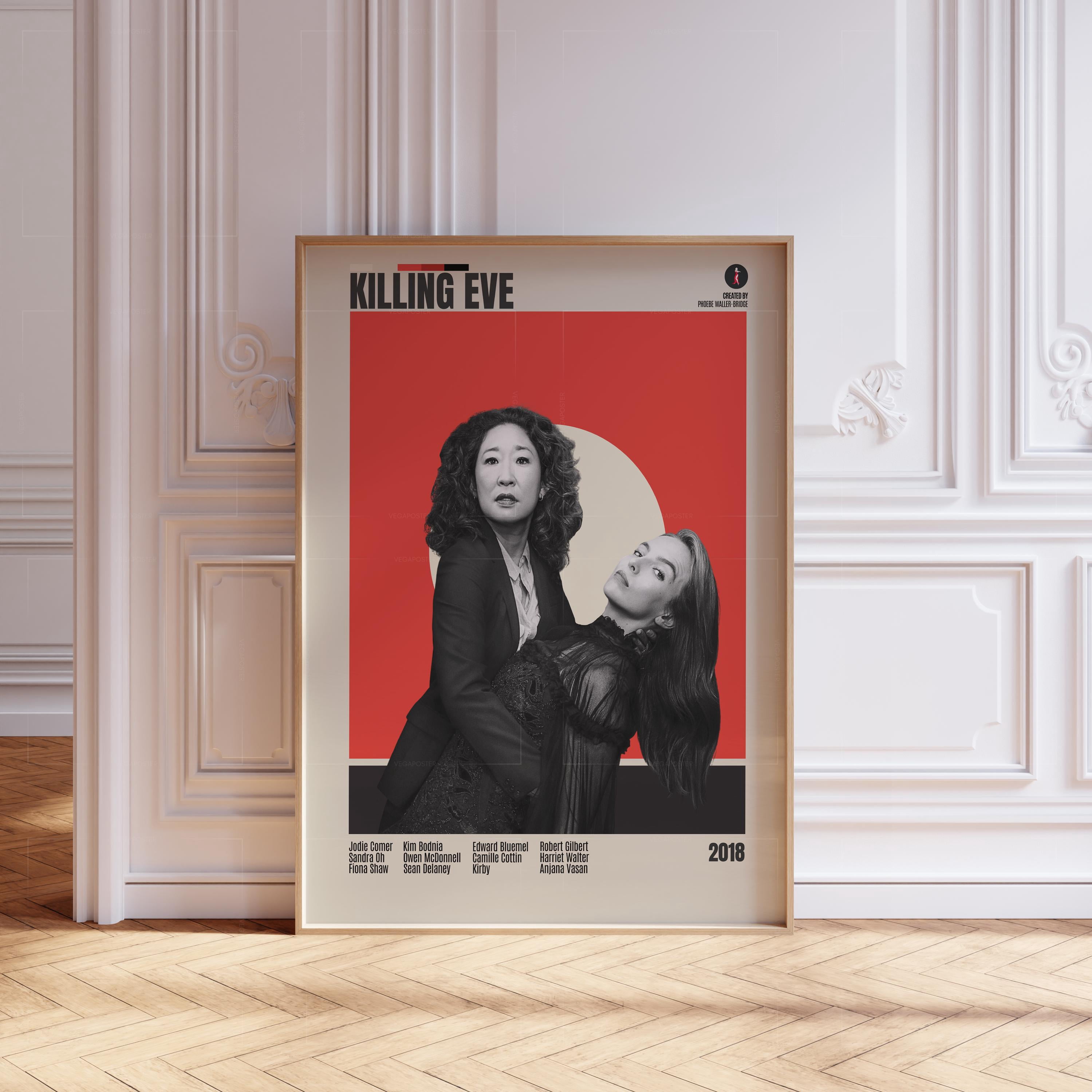 GATEGOO Poster Eve Poster, Retro Print, Midcentury Modern, Retro Tv ...