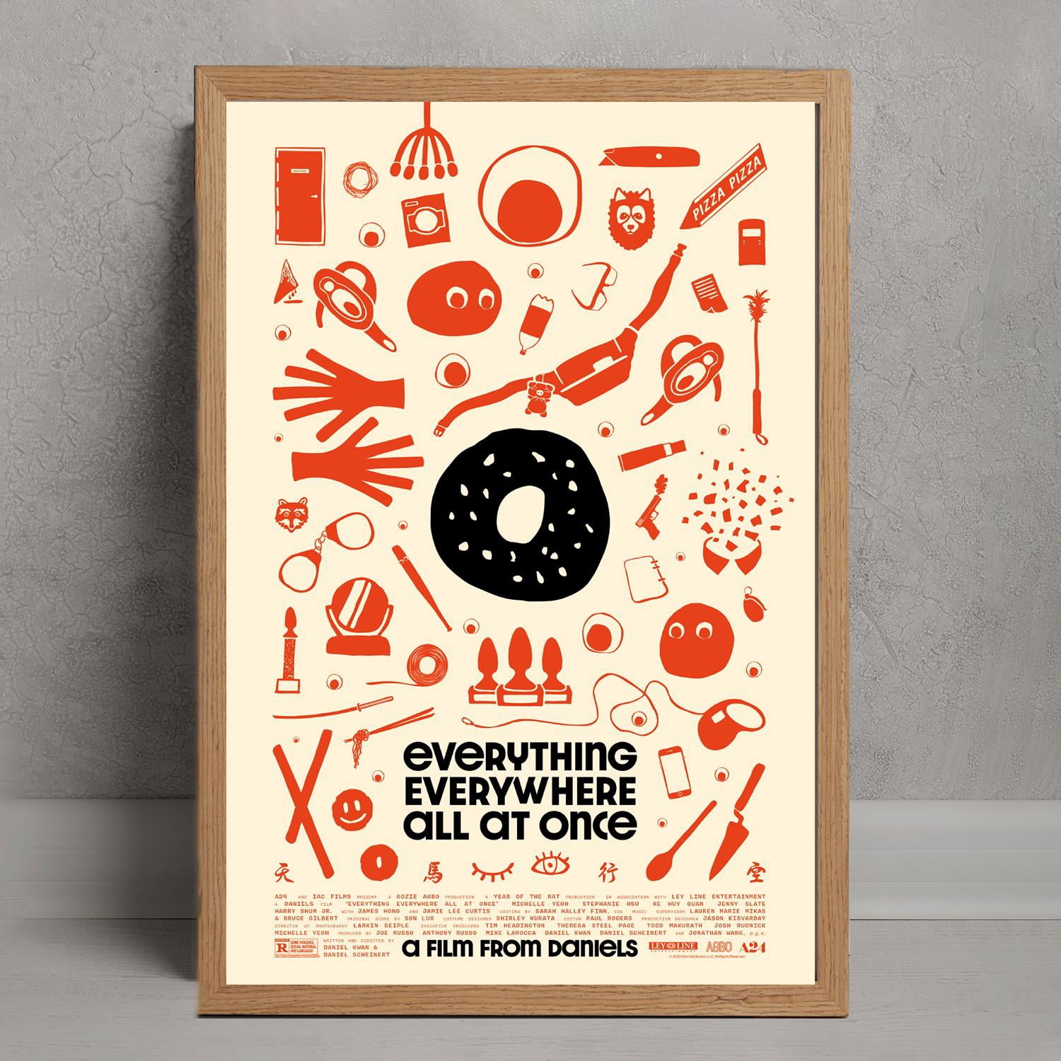 GATEGOO Poster Everything Everywhere All At Once Movie Poster, Wall Art ...