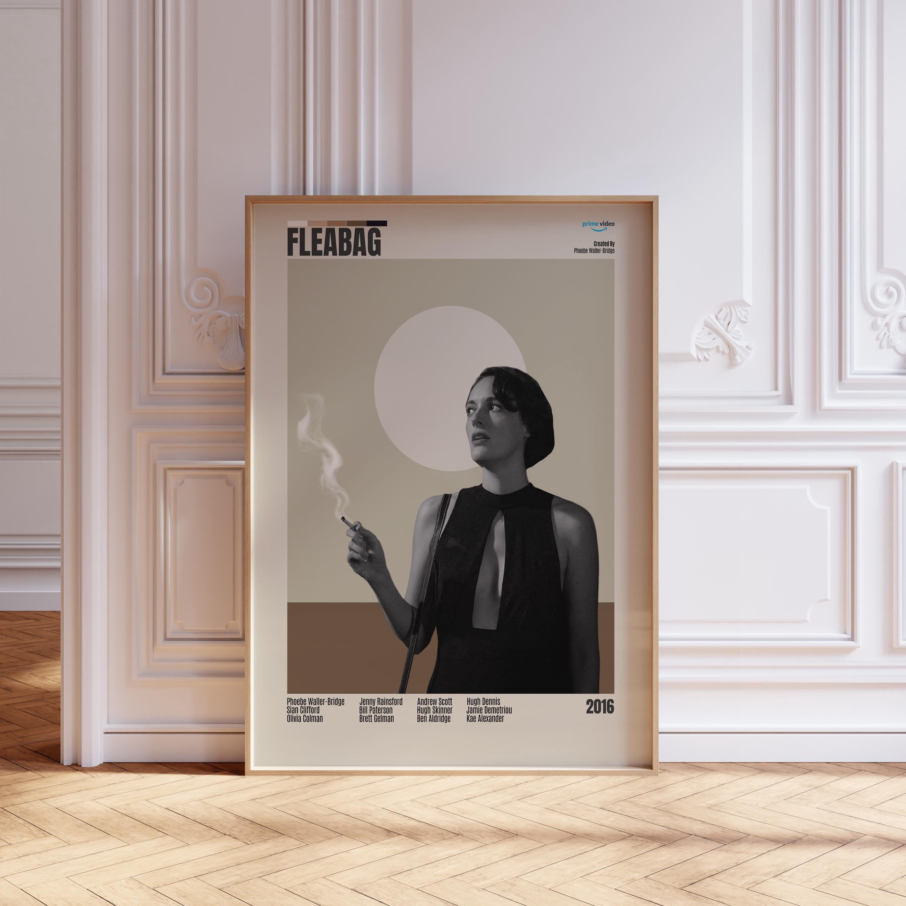 GATEGOO Poster Fleabag Poster, Fleabag Tv Series, Retro Movie Print ...